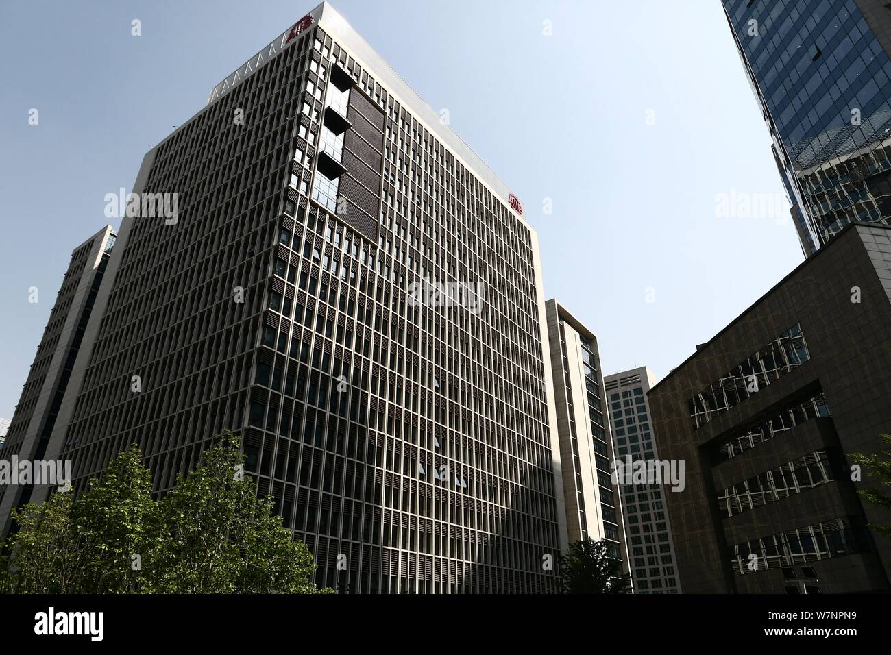 --FILE--View of the headquarters of the AIIB (Asian Infrastructure ...