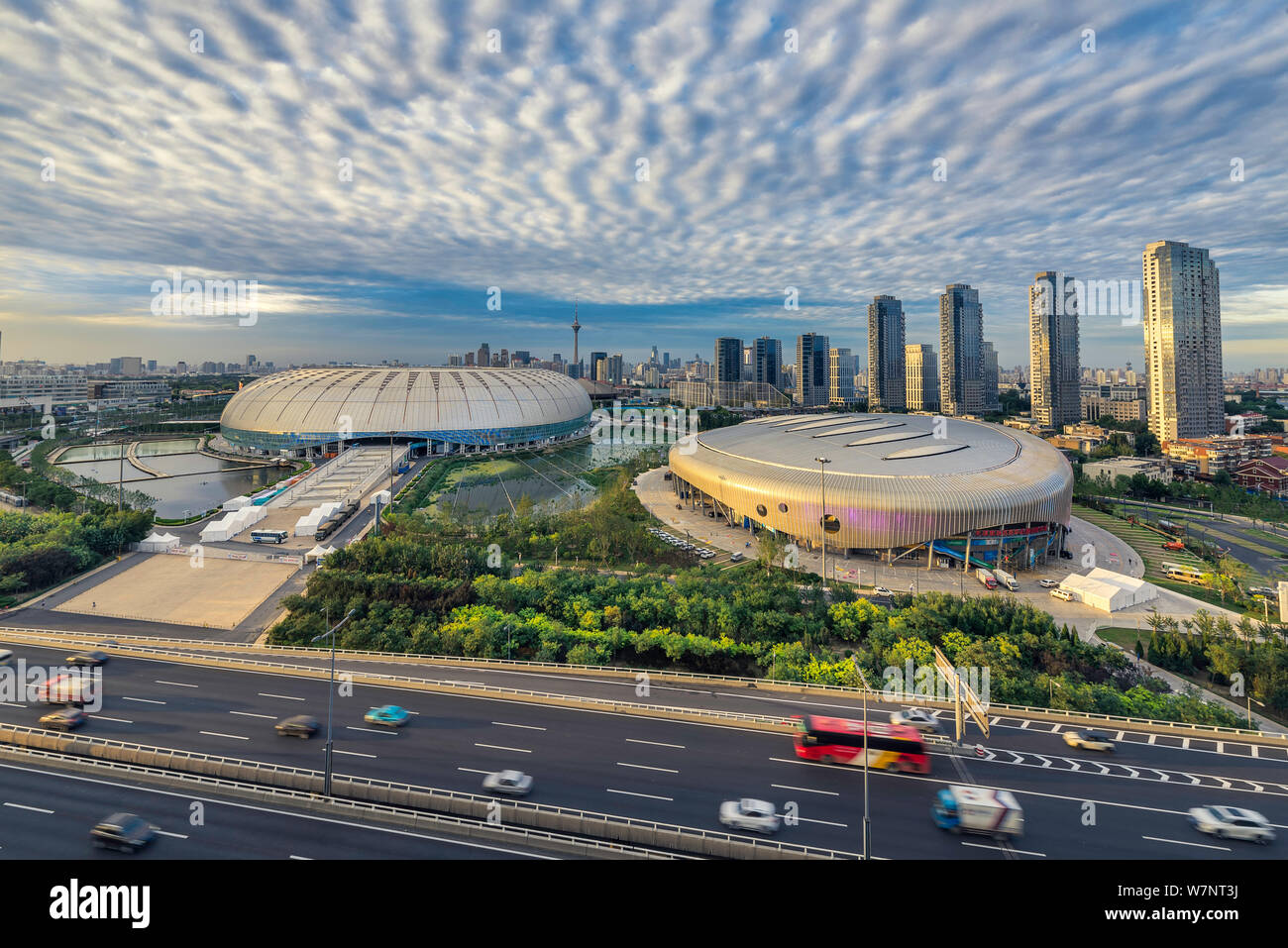 Olympic stadium full view hi-res stock photography and images - Alamy
