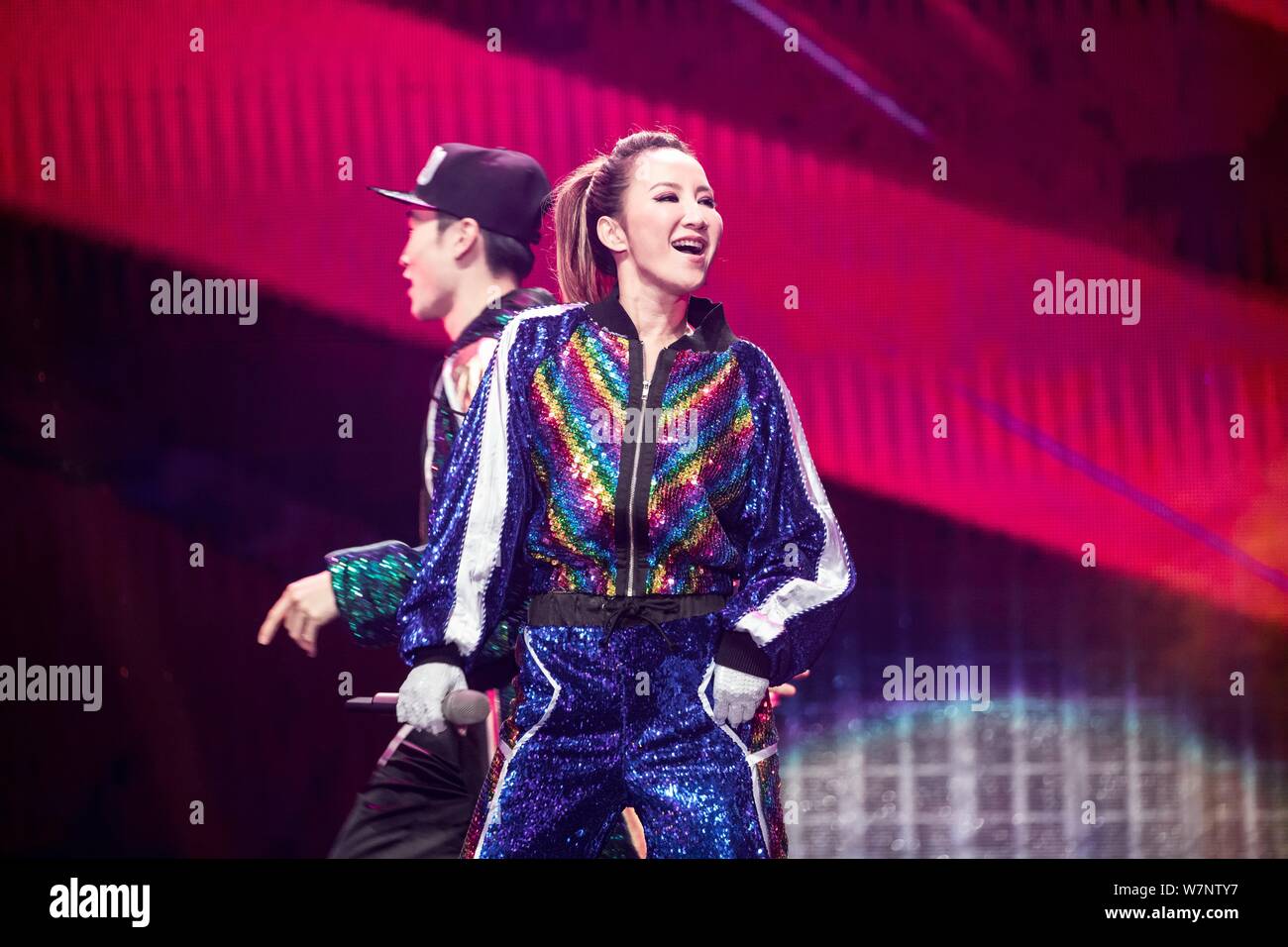 Hong Kong-born American singer-songwriter Coco Lee performs during the ...