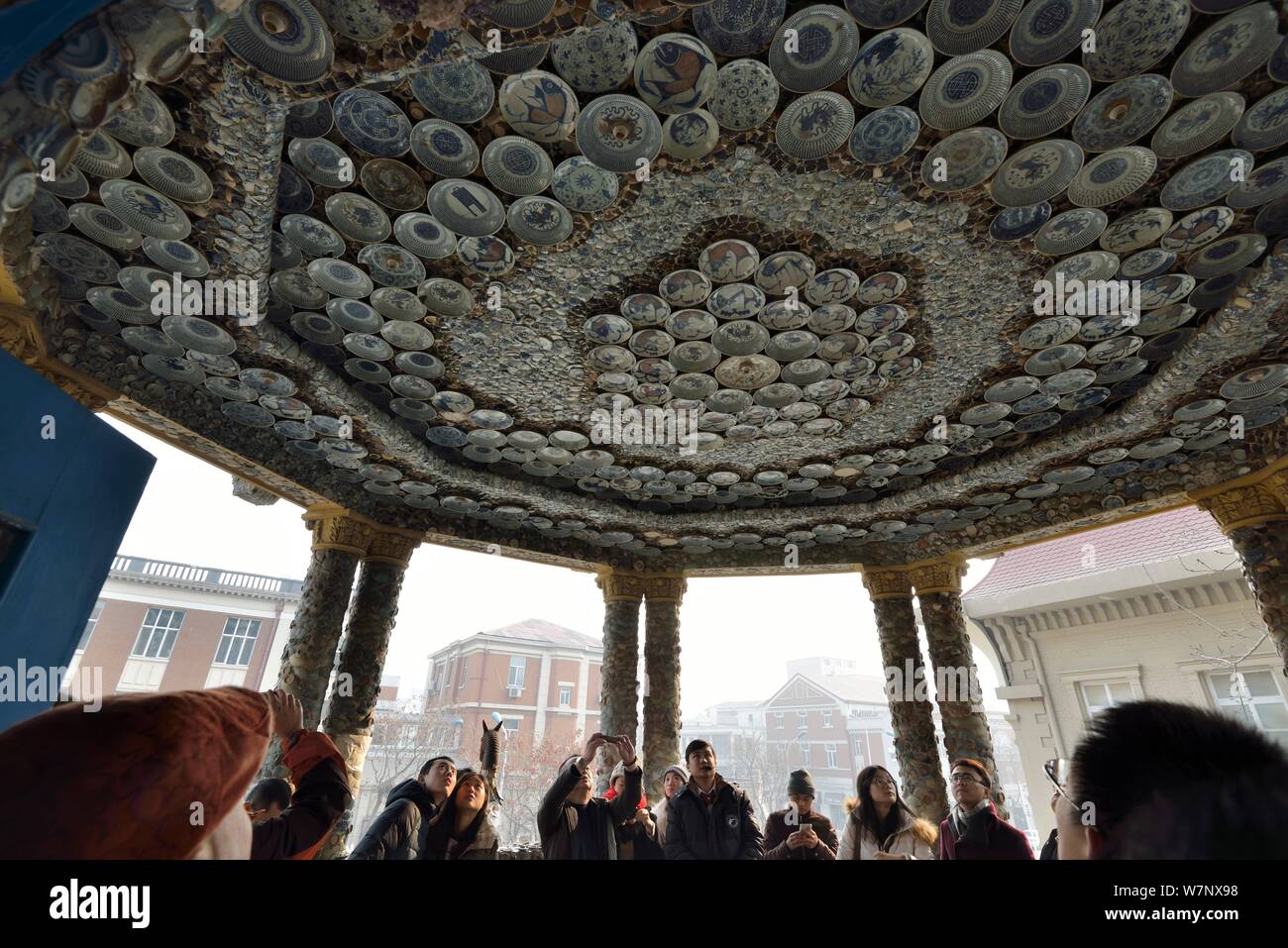 --FILE--Interior view of the museum, also known as China's Porcelain ...