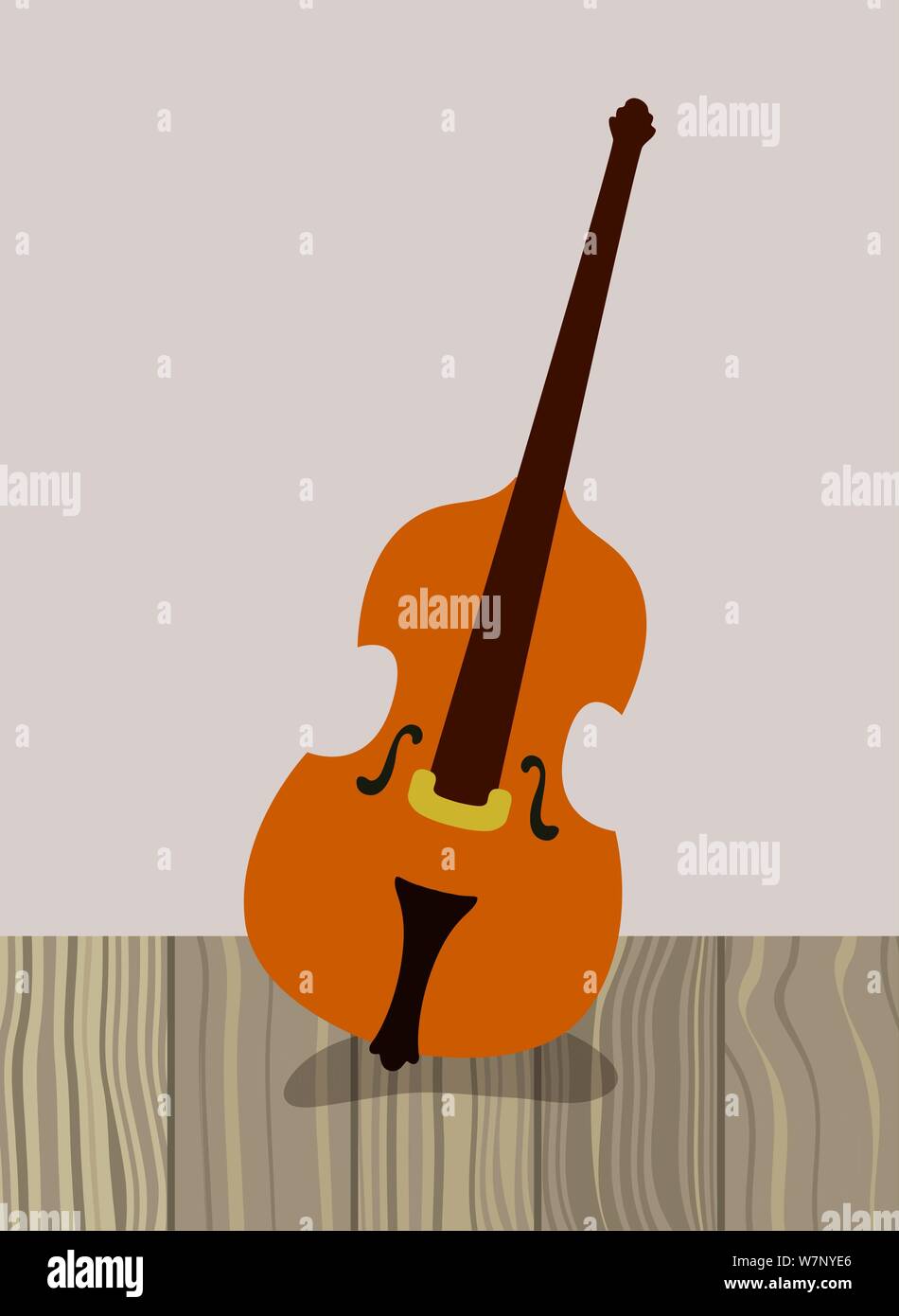fiddle musical instrument isolated icon Stock Vector Image & Art - Alamy
