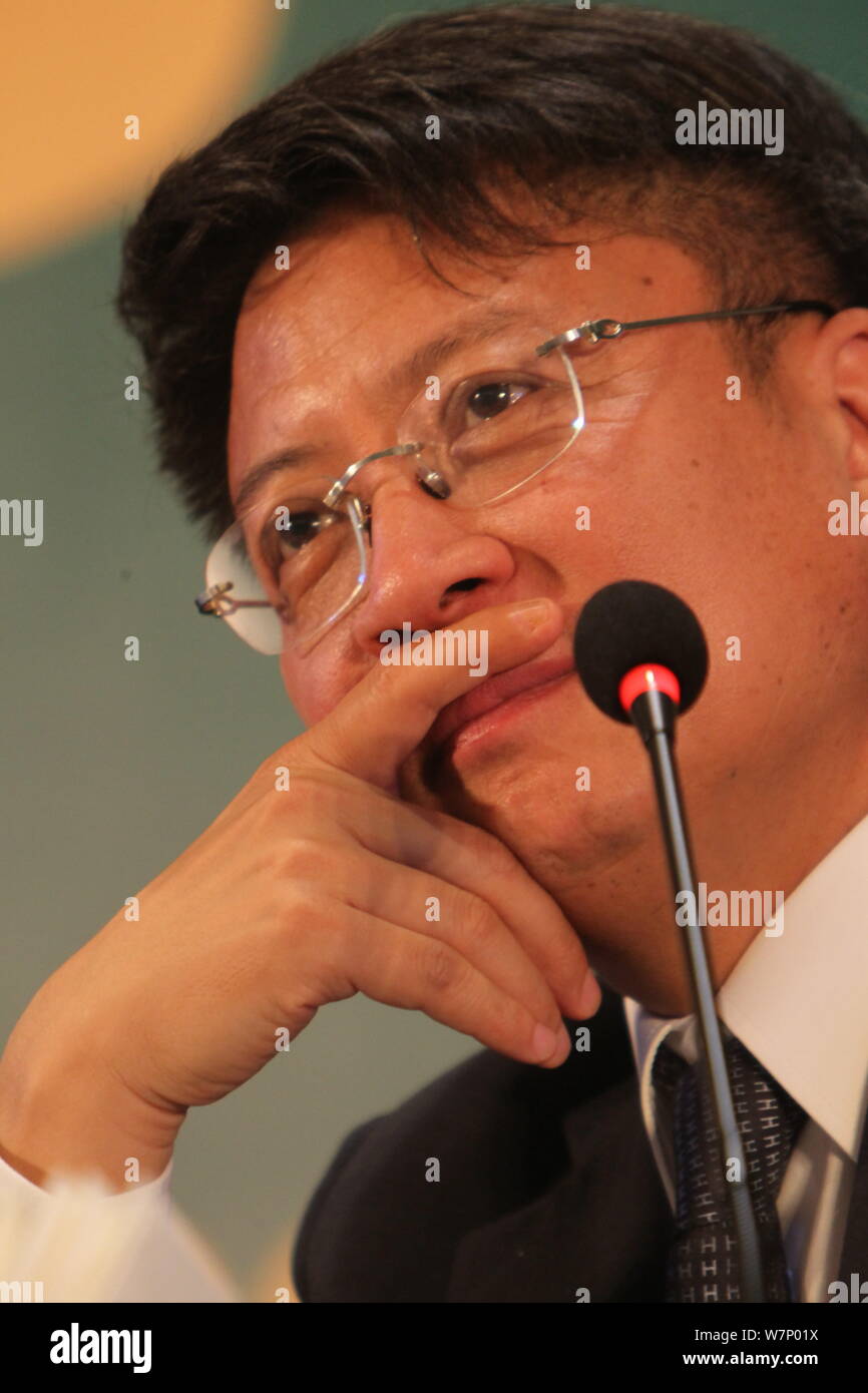 --FILE--Sun Hongbin, founder and chairman of Sunac China Holdings Ltd ...