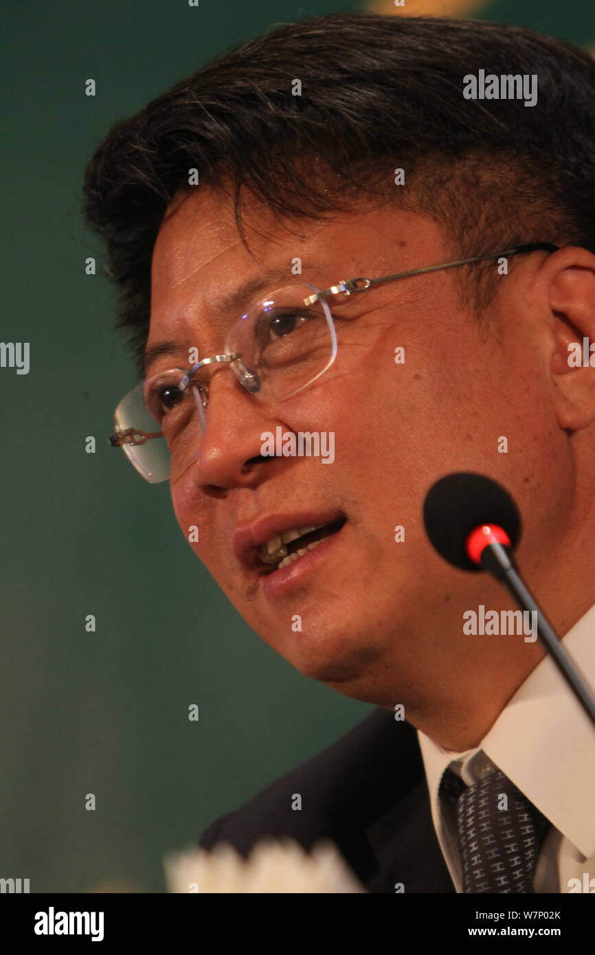 --FILE--Sun Hongbin, founder and chairman of Sunac China Holdings Ltd ...
