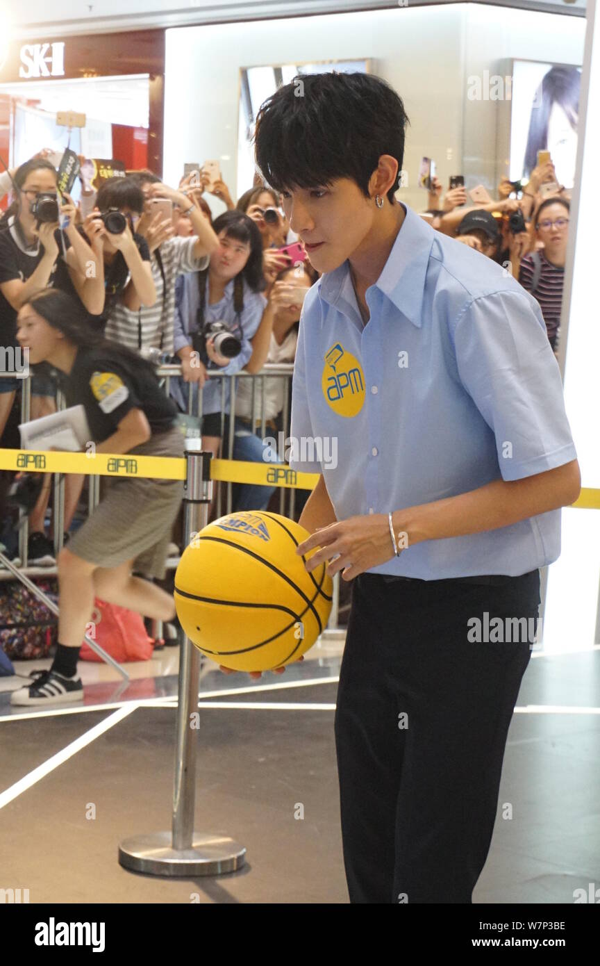 South Korea-based American singer Kim Samuel attends an autograph ...