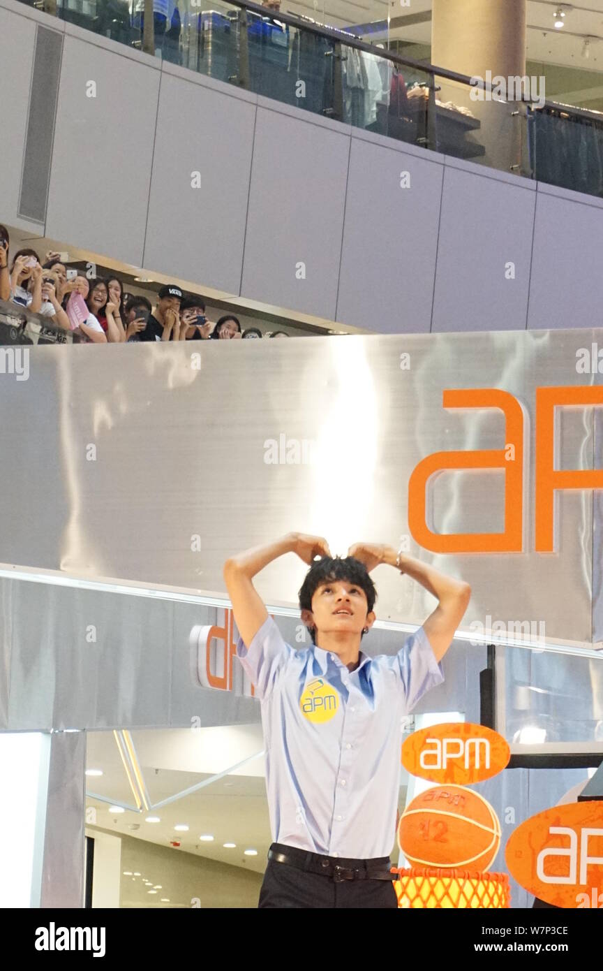 South Korea-based American singer Kim Samuel attends an autograph ...