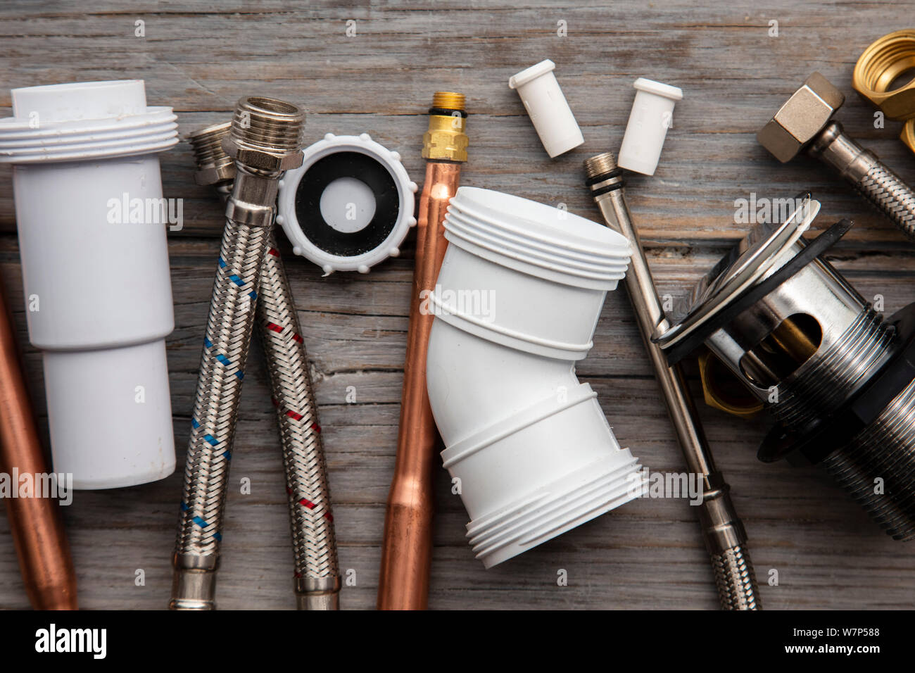 Plumbing accessories hi-res stock photography and images - Alamy