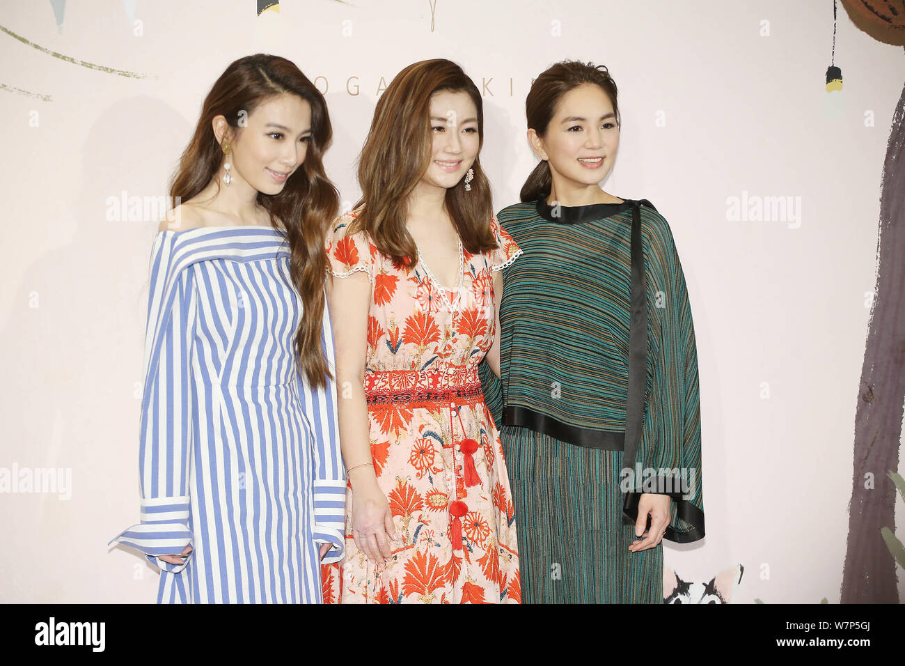**TAIWAN OUT**(From left) Hebe, Selina, and Ella of Taiwanese girls ...