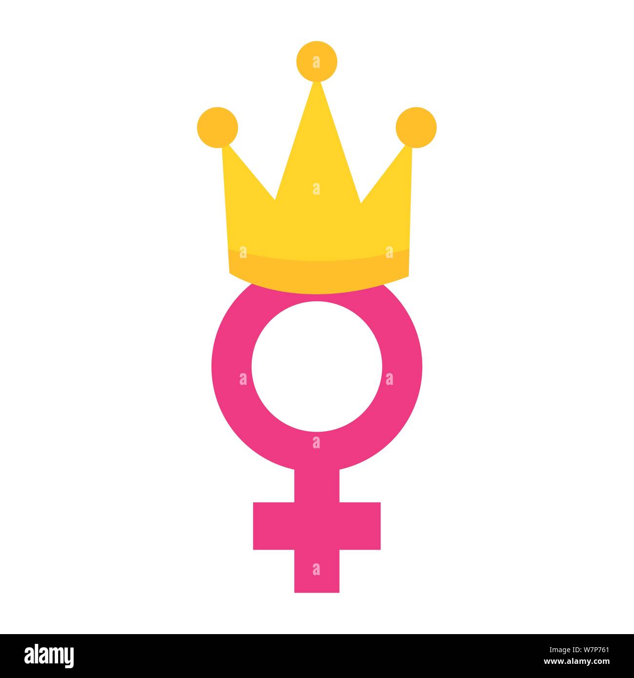 The queen pop art illustration Cut Out Stock Images & Pictures - Alamy