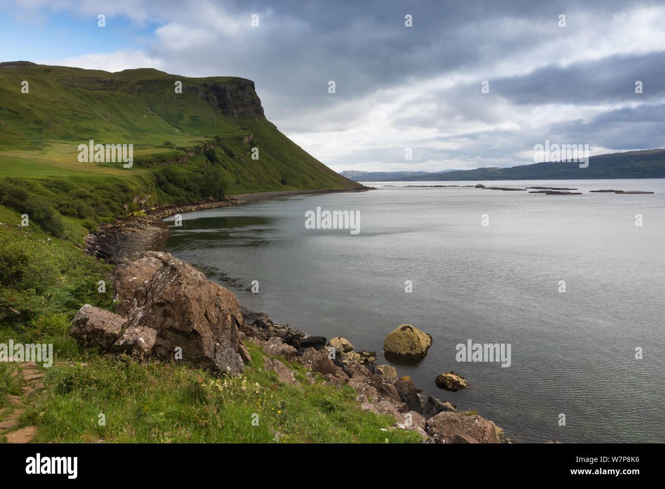 Bay of Portree, Isle of Skye, UK Stock Photo - Alamy