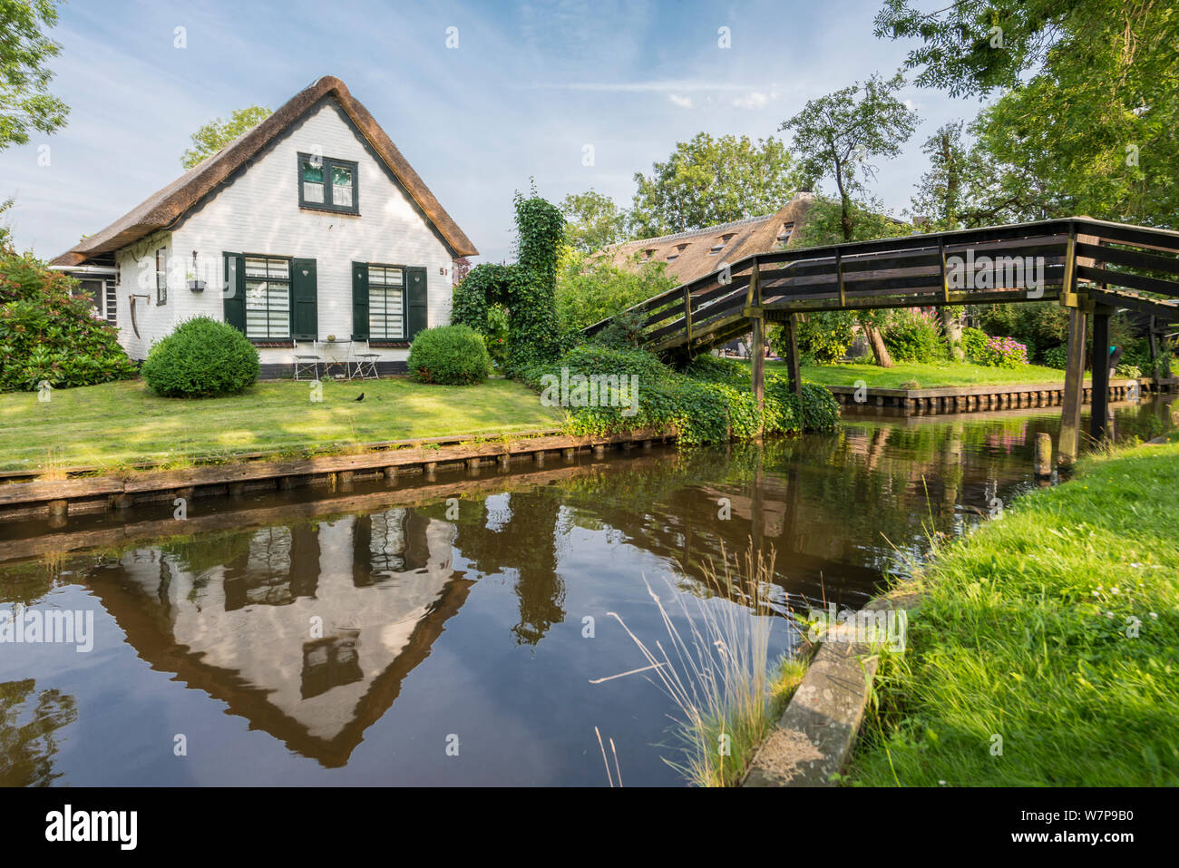 The picturesque village of Giethoorn, the Netherlands Stock Photo - Alamy