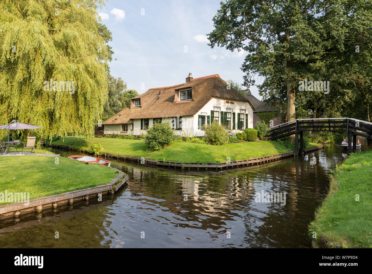 The picturesque village of Giethoorn, the Netherlands Stock Photo - Alamy