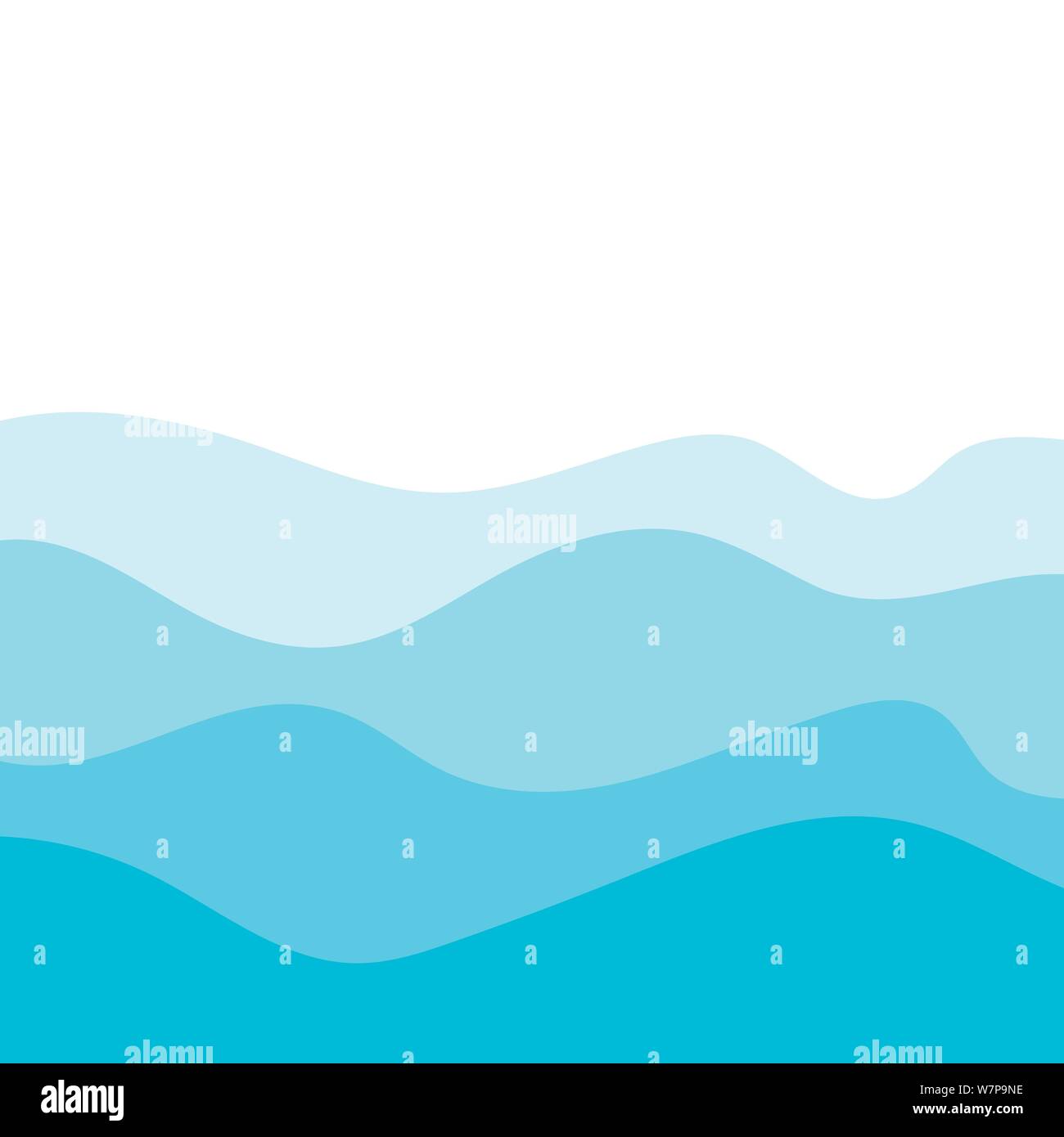 Abstract Water wave vector illustration design background Stock Vector ...