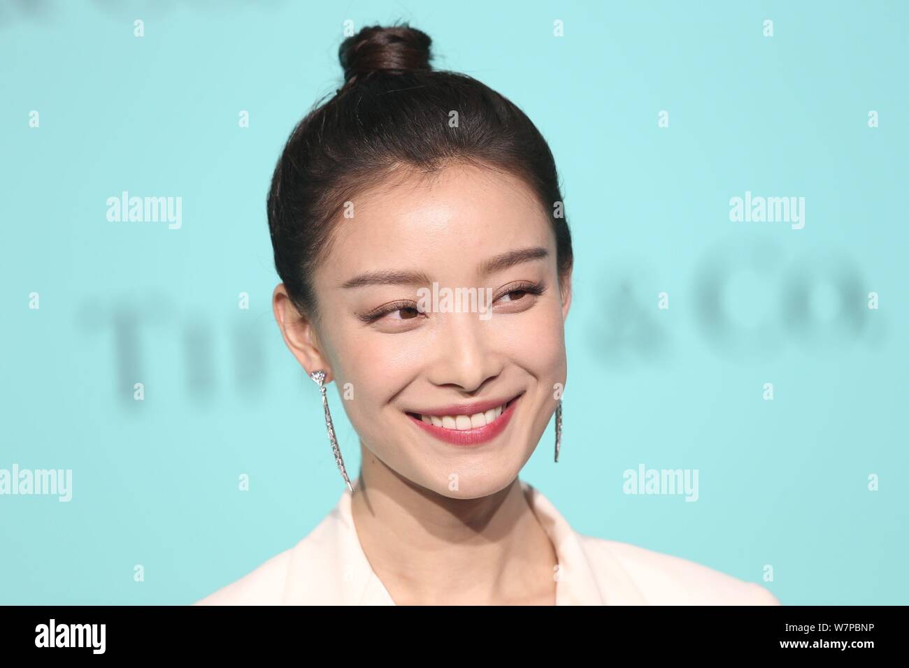 Chinese actress Ni Ni arrives at a fashion event for Tiffany & Co. in ...