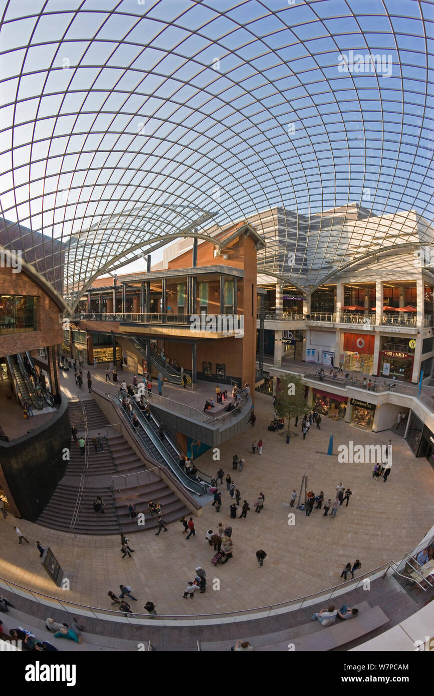 Inside Cabot Circus, constructed at a cost of £500 million, is an ...