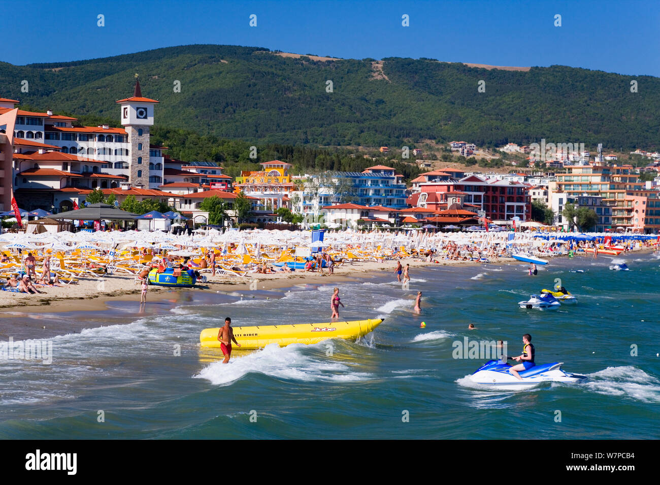 Slanchev Bryag 'Sunny Beach', one of Bulgaria's best beaches between ...
