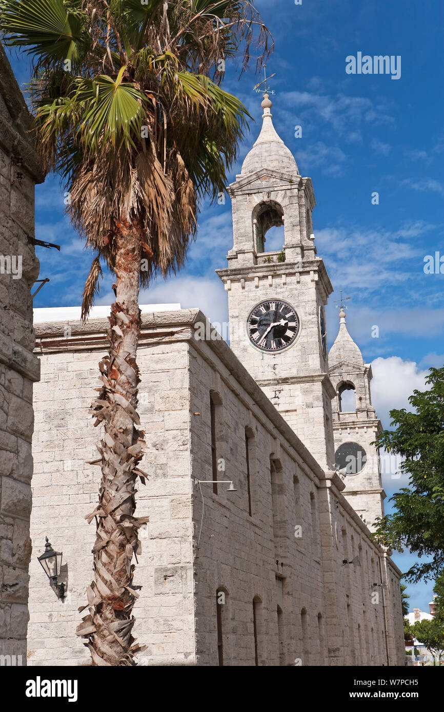 Clock Towers at the Royal Naval Dockyard, Sandy Parish, Bermuda 2007 ...