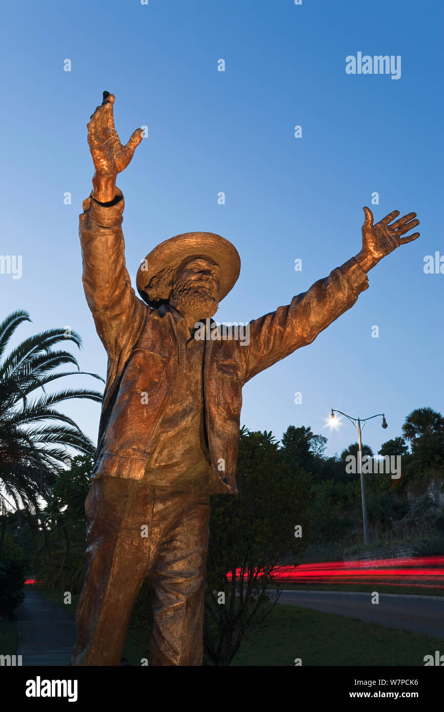 Johnny barnes statue hi-res stock photography and images - Alamy