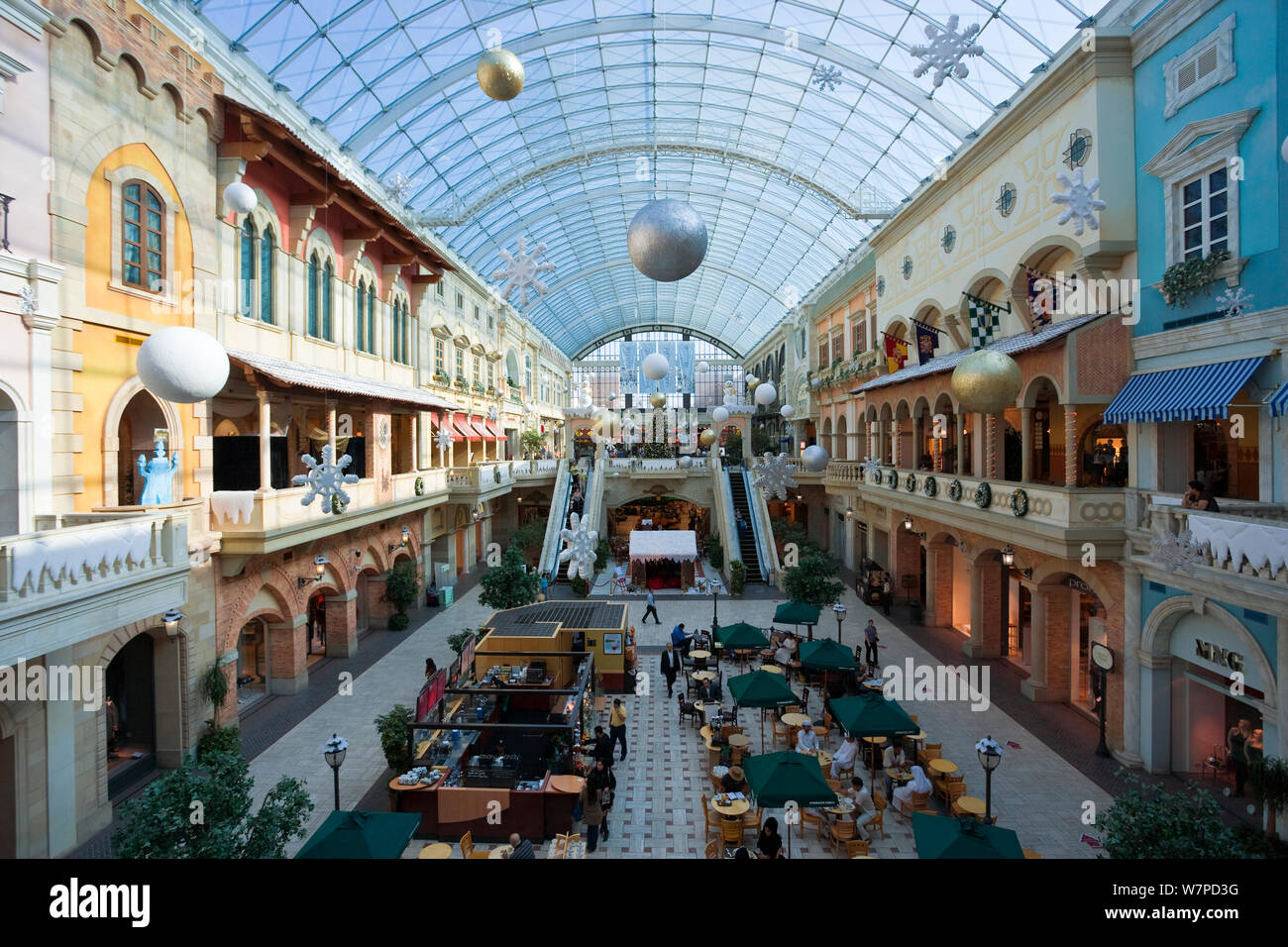 Interior of Mercato Mall, Jumeirah, Dubai, United Arab Emirates, 2007 ...