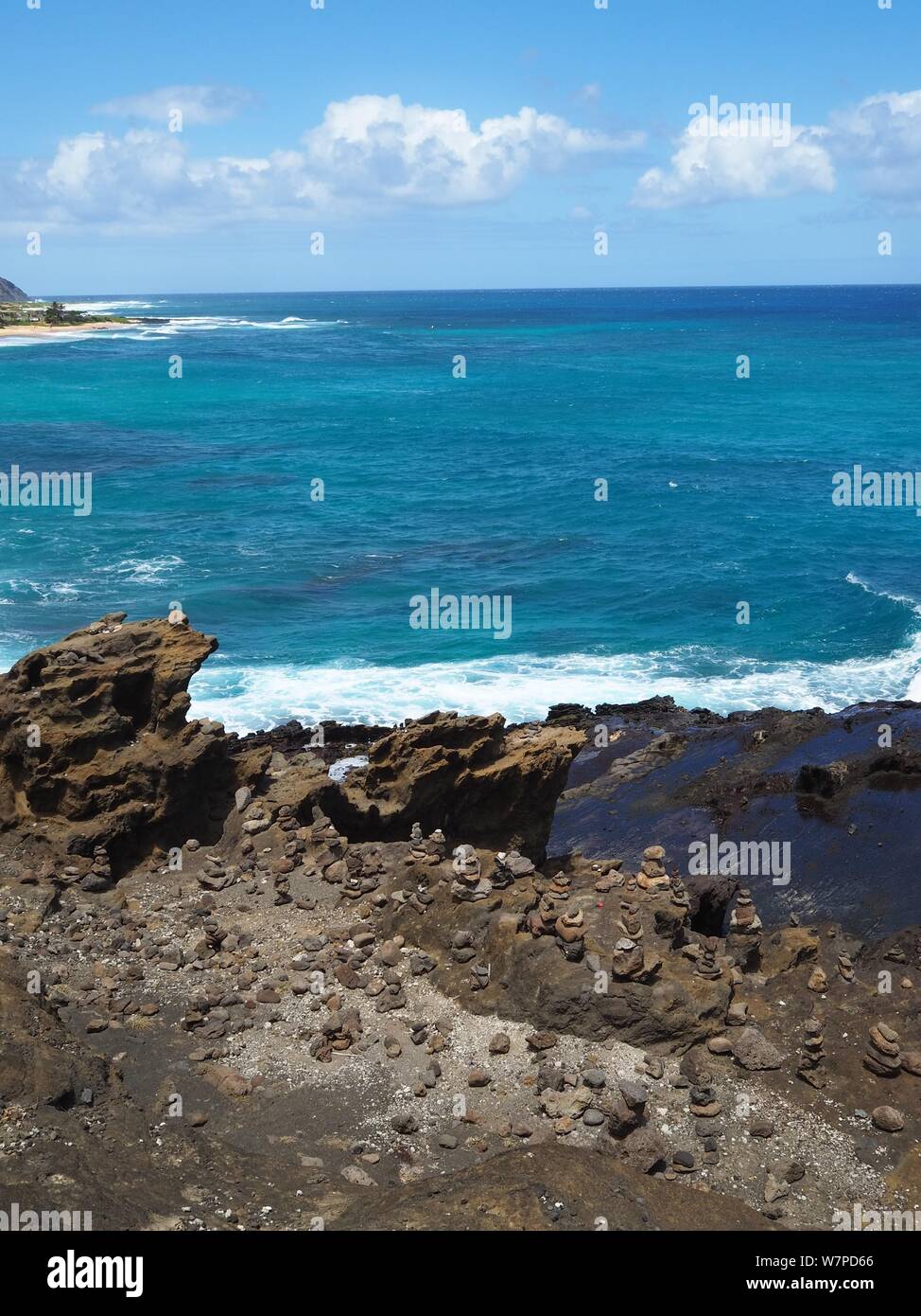 Lanai Lookout Oahu Hawaii Stock Photo - Alamy