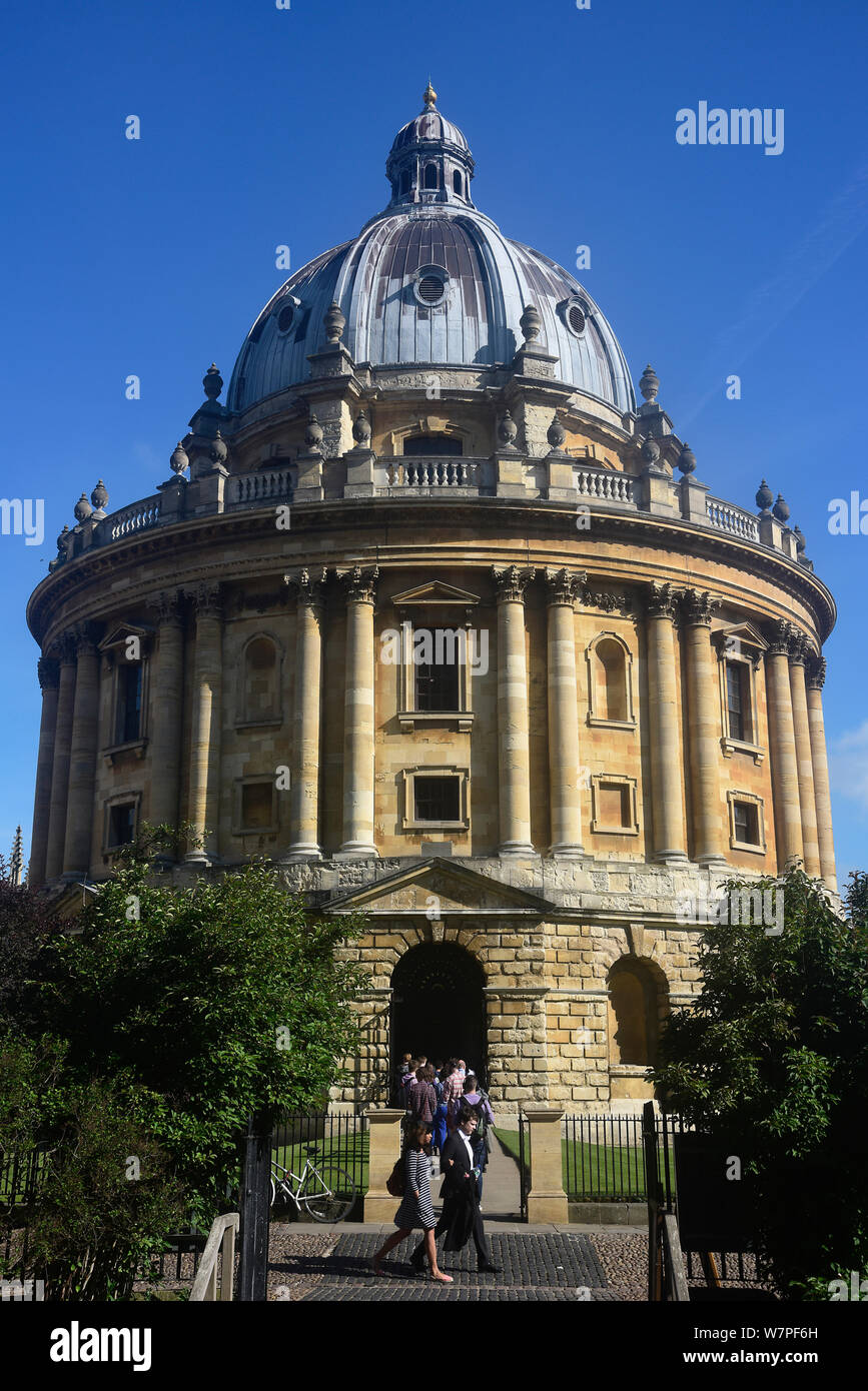 England, Oxford, Bodleian Library, Radcliffe Camera Stock Photo - Alamy