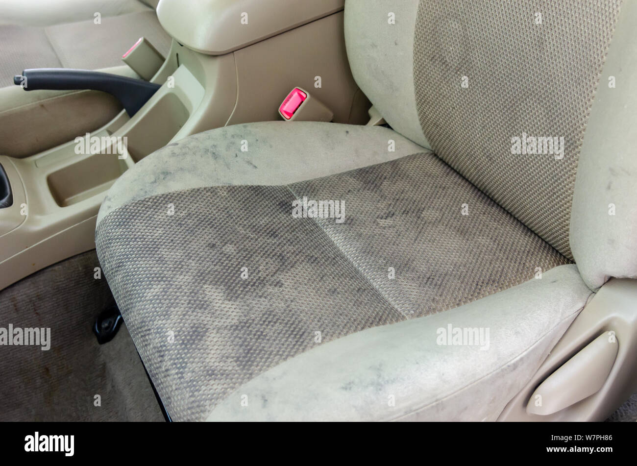 Dirty car interior hi-res stock photography and images - Alamy