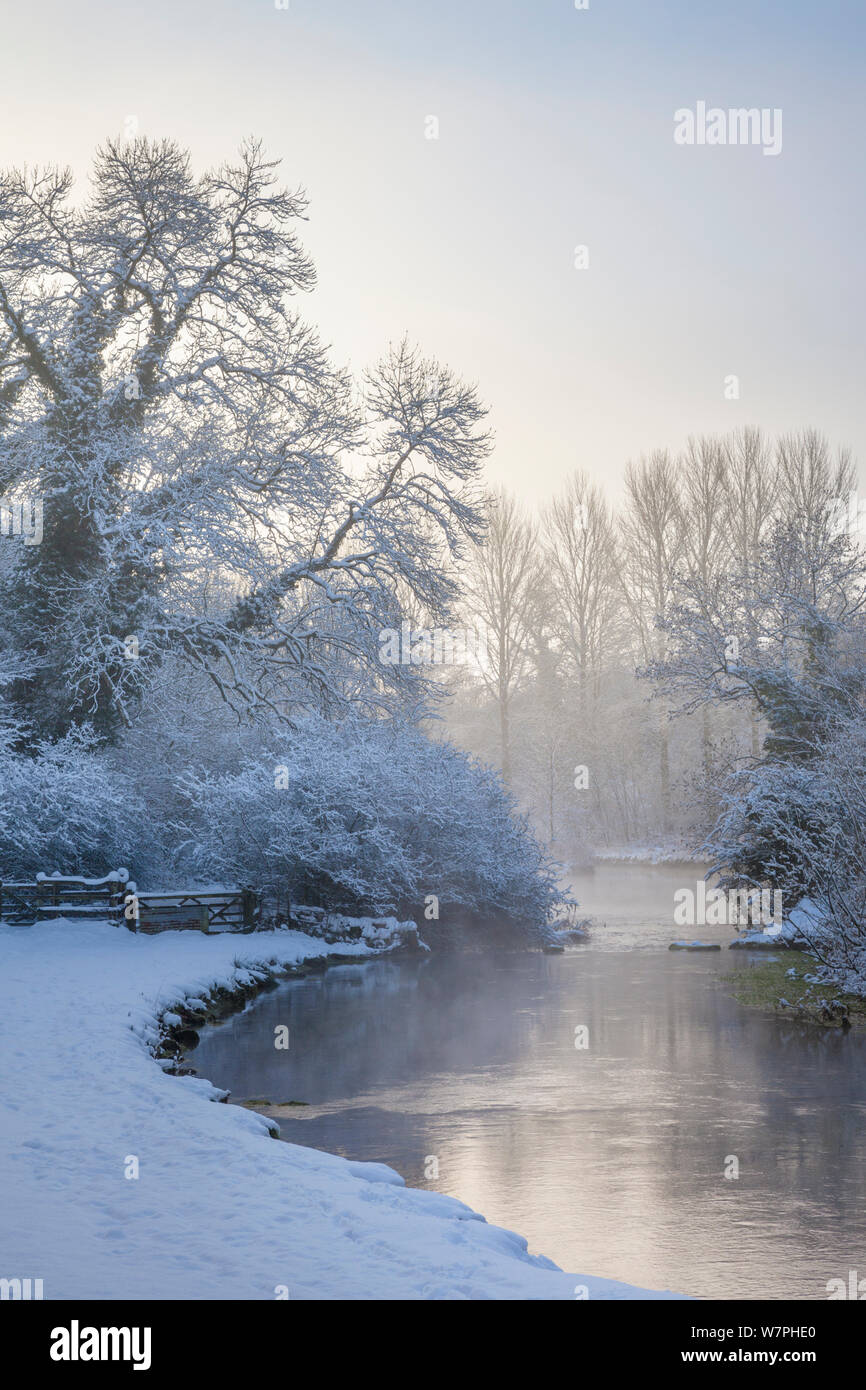 The River Lathkill, running through Lathkill Dale SSSI National Nature ...