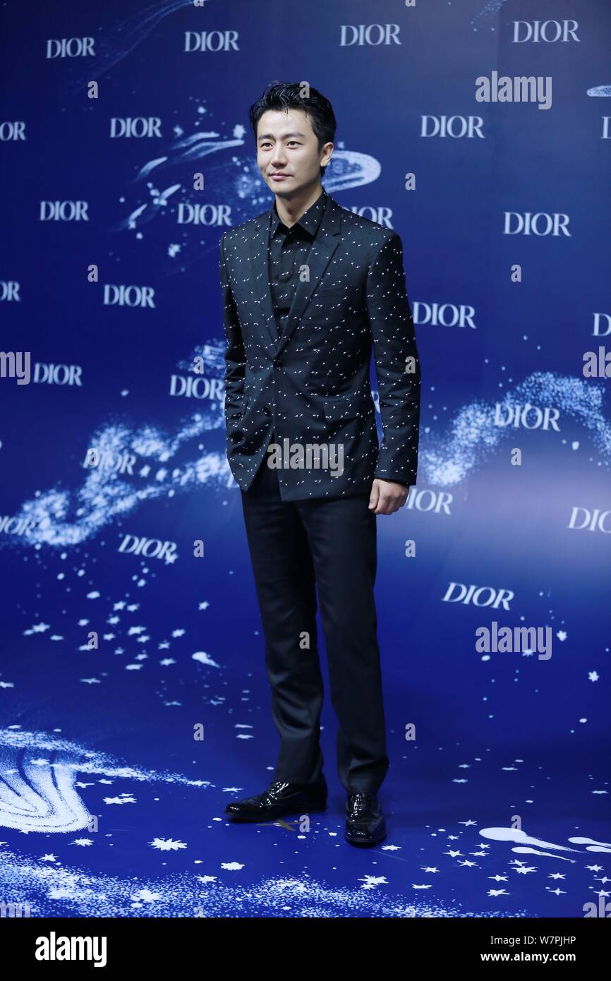 Chinese actor Huang Xuan attends Dior's ''I Feel Blue'' event in ...