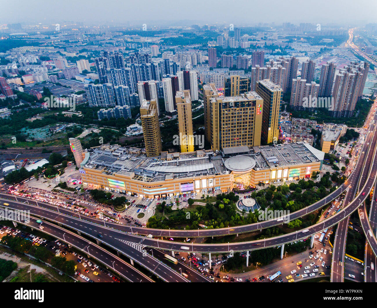 Nanjing birds eye view hi-res stock photography and images - Alamy