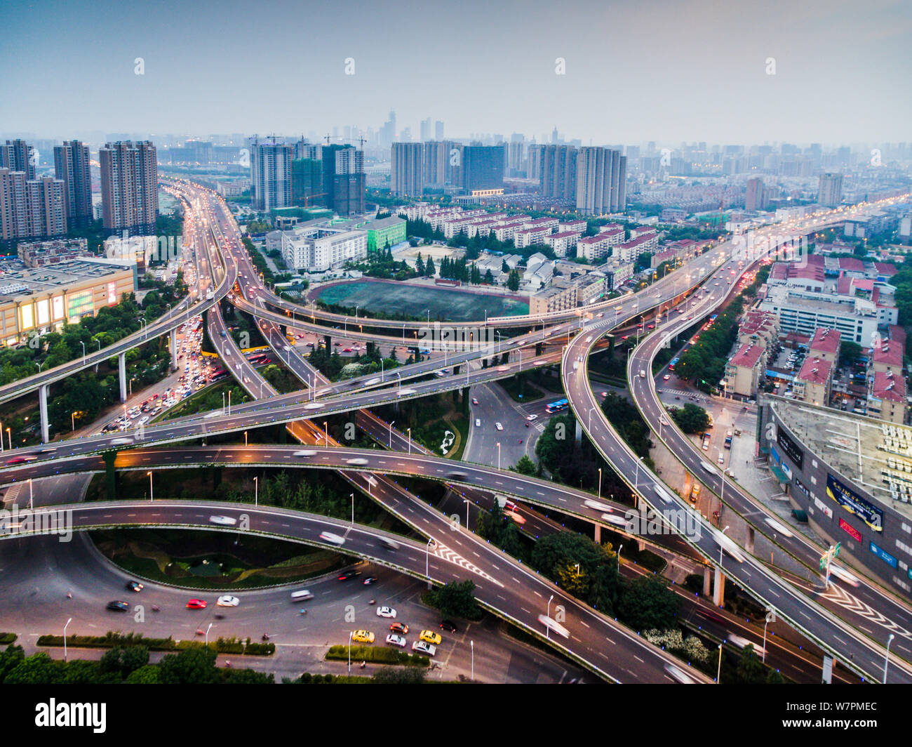 Nanjing birds eye view hi-res stock photography and images - Alamy