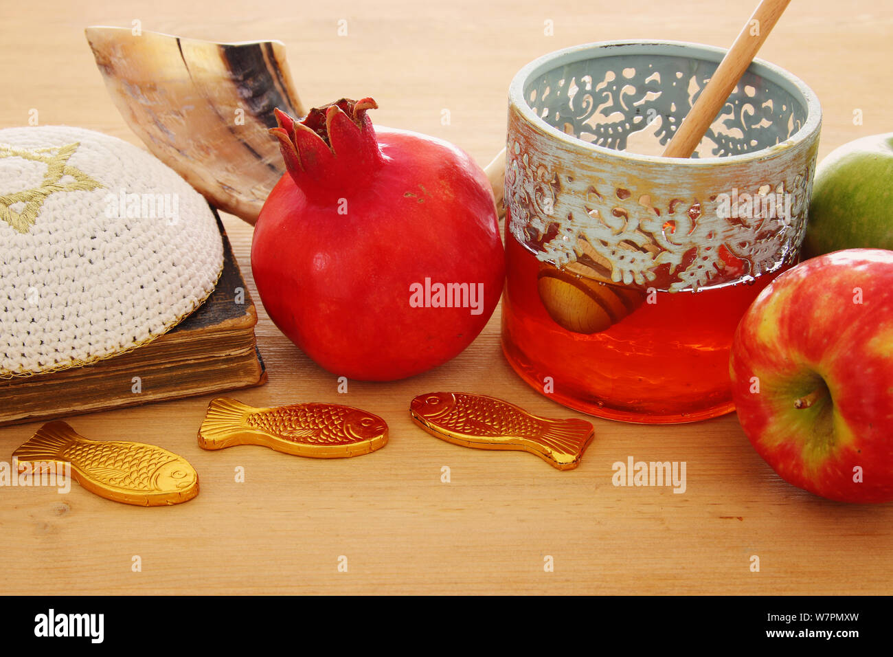 religion image of Rosh hashanah (jewish New Year holiday) concept ...