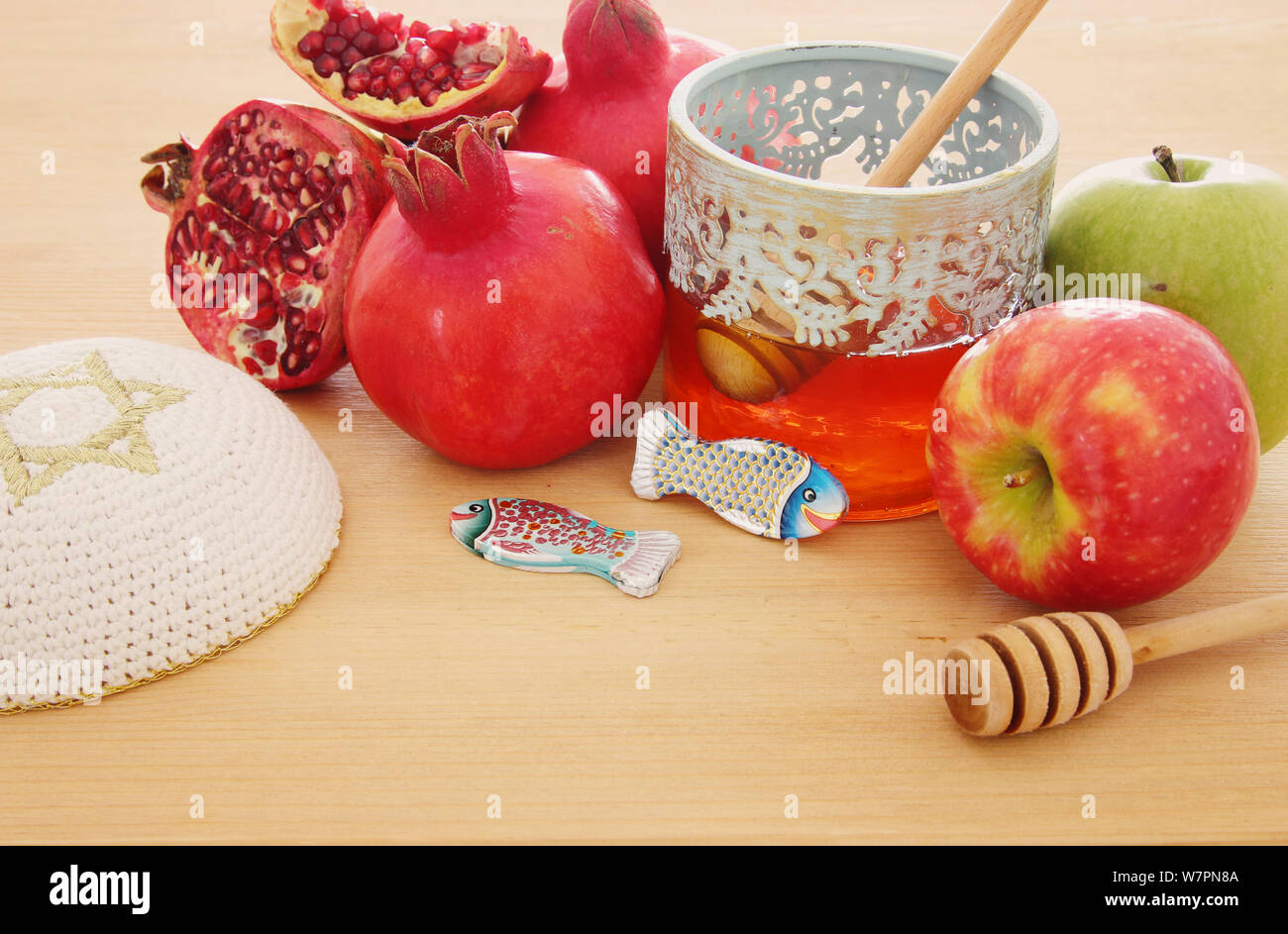 religion image of Rosh hashanah (jewish New Year holiday) concept ...