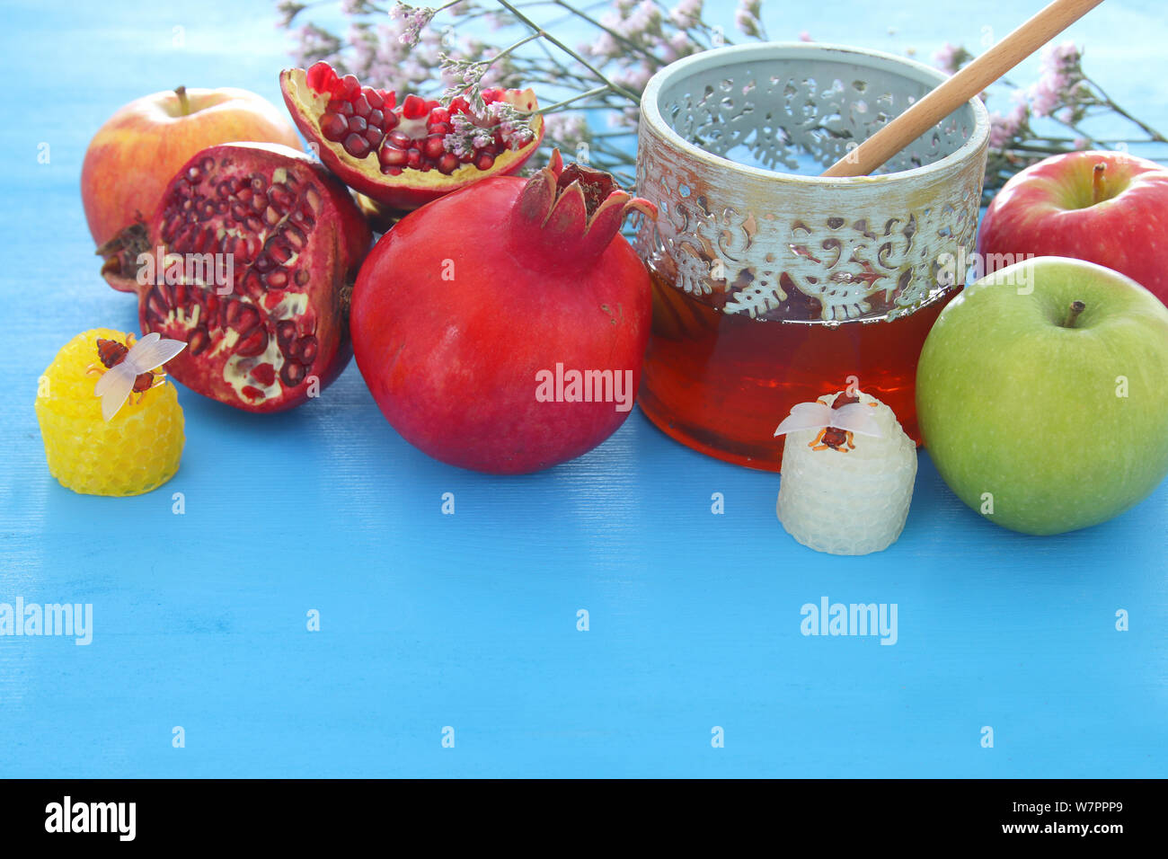 religion image of Rosh hashanah (jewish New Year holiday) concept ...