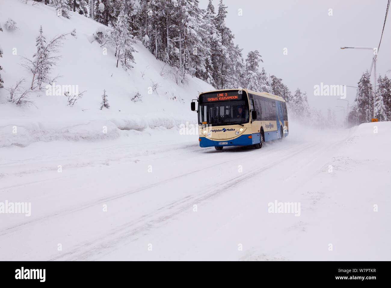 Lapland bus hi-res stock photography and images - Alamy