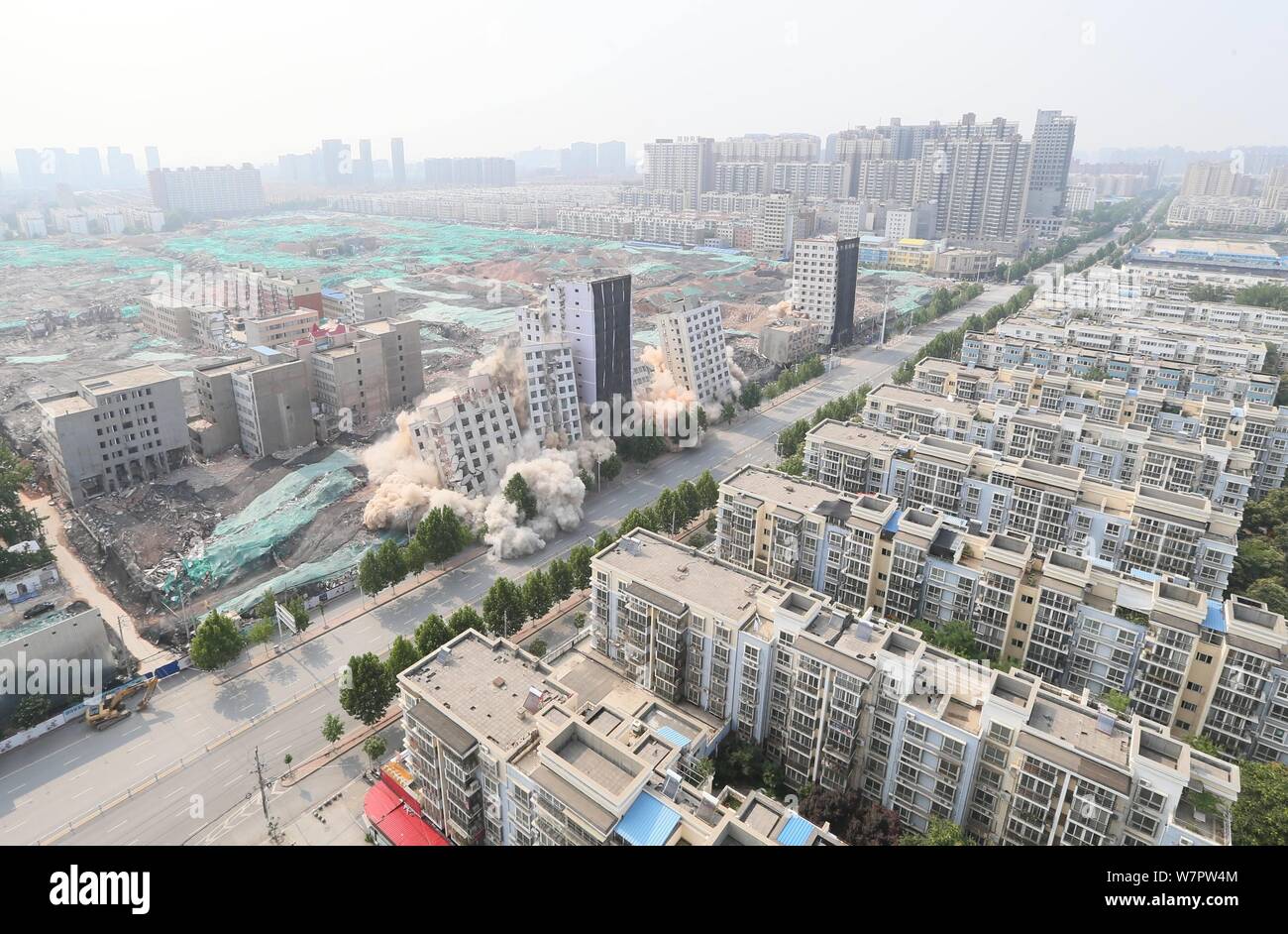 Six buildings ranging from 7 to 12 storeys high and covering 20,000 ...