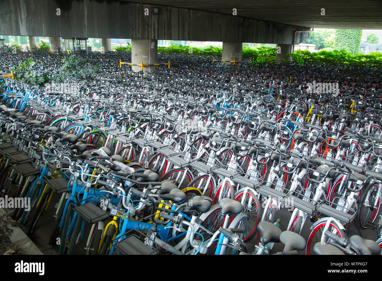 Bicycle graveyard china hi-res stock photography and images - Alamy