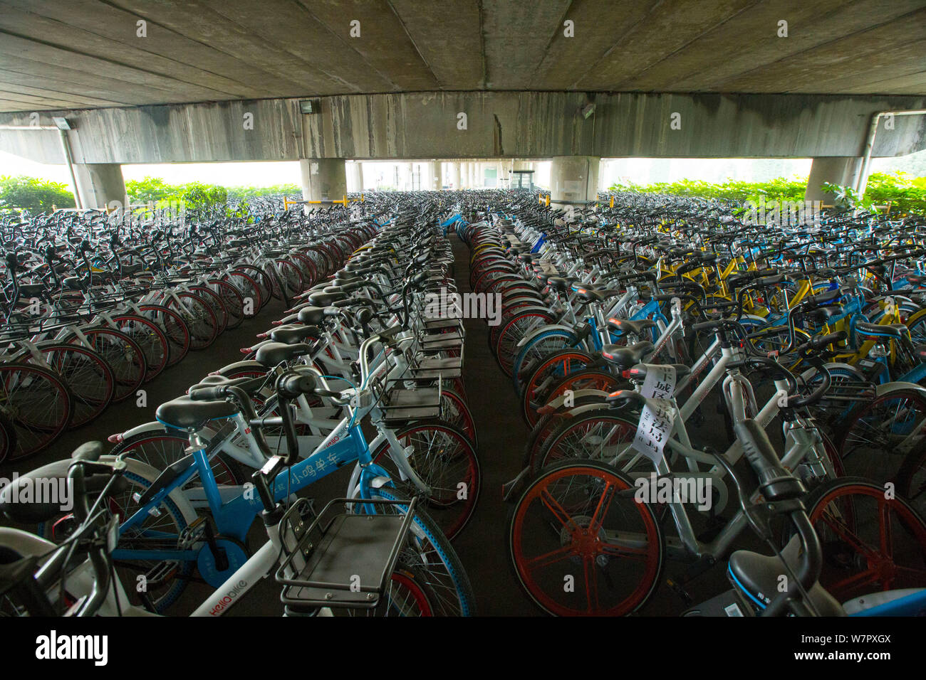 Bicycle graveyard china hi-res stock photography and images - Alamy