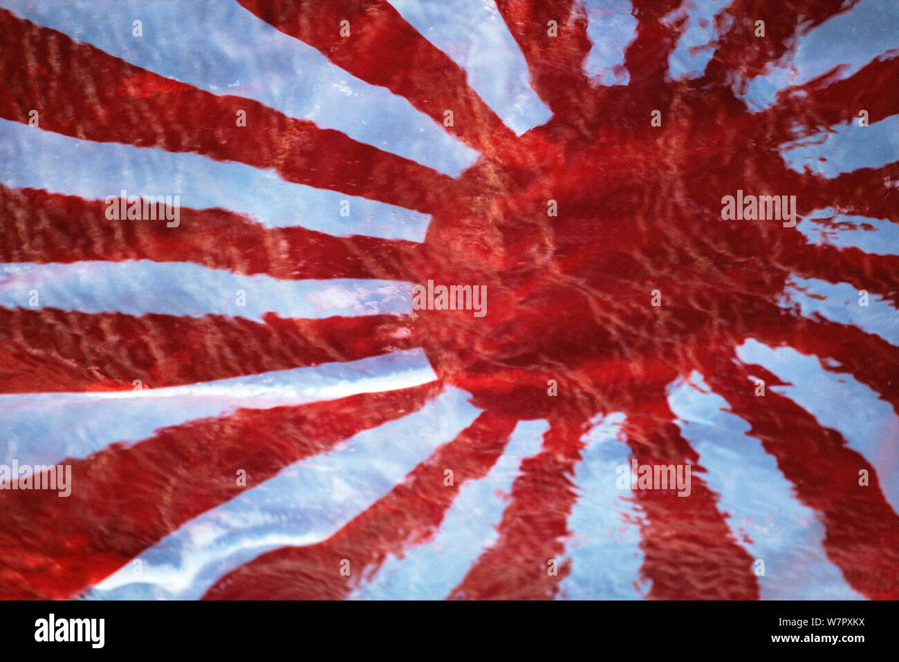 Rising sun flag hi-res stock photography and images - Alamy