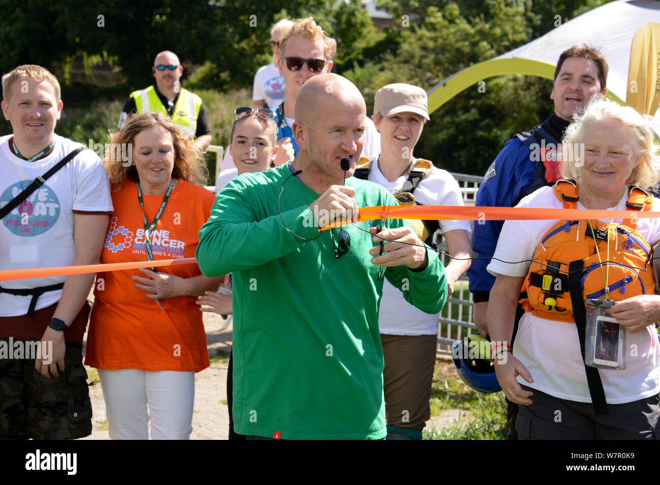 Wye Float 2017. Former Olympic ski jumper Eddie the Eagle opened the ...