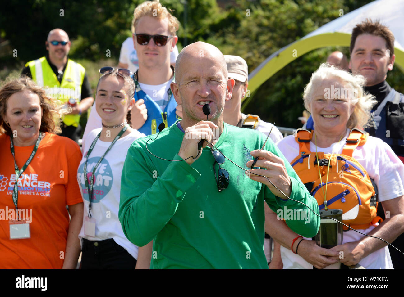 Wye Float 2017. Former Olympic ski jumper Eddie the Eagle opened the ...