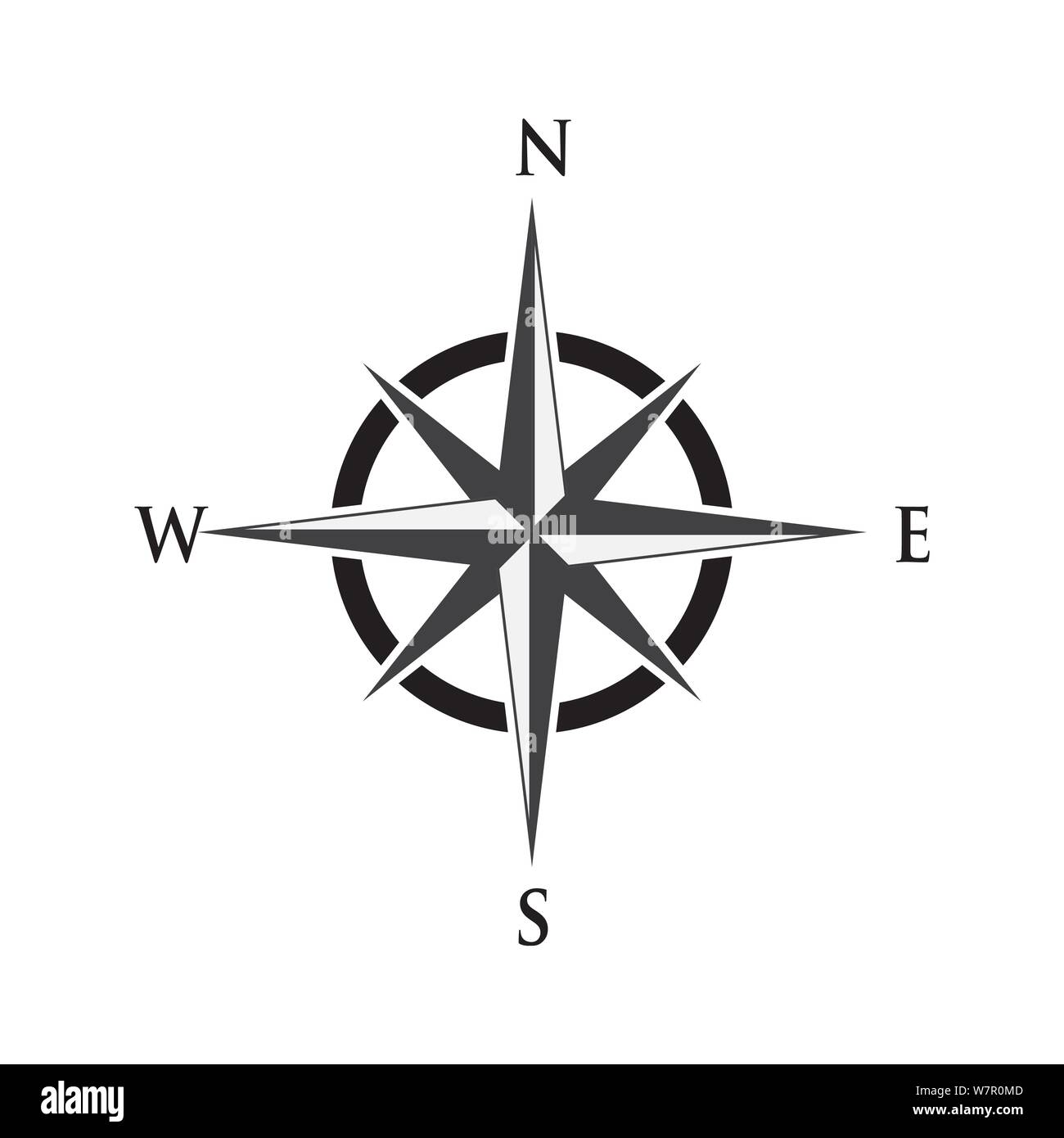 Elaborate Compass Rose