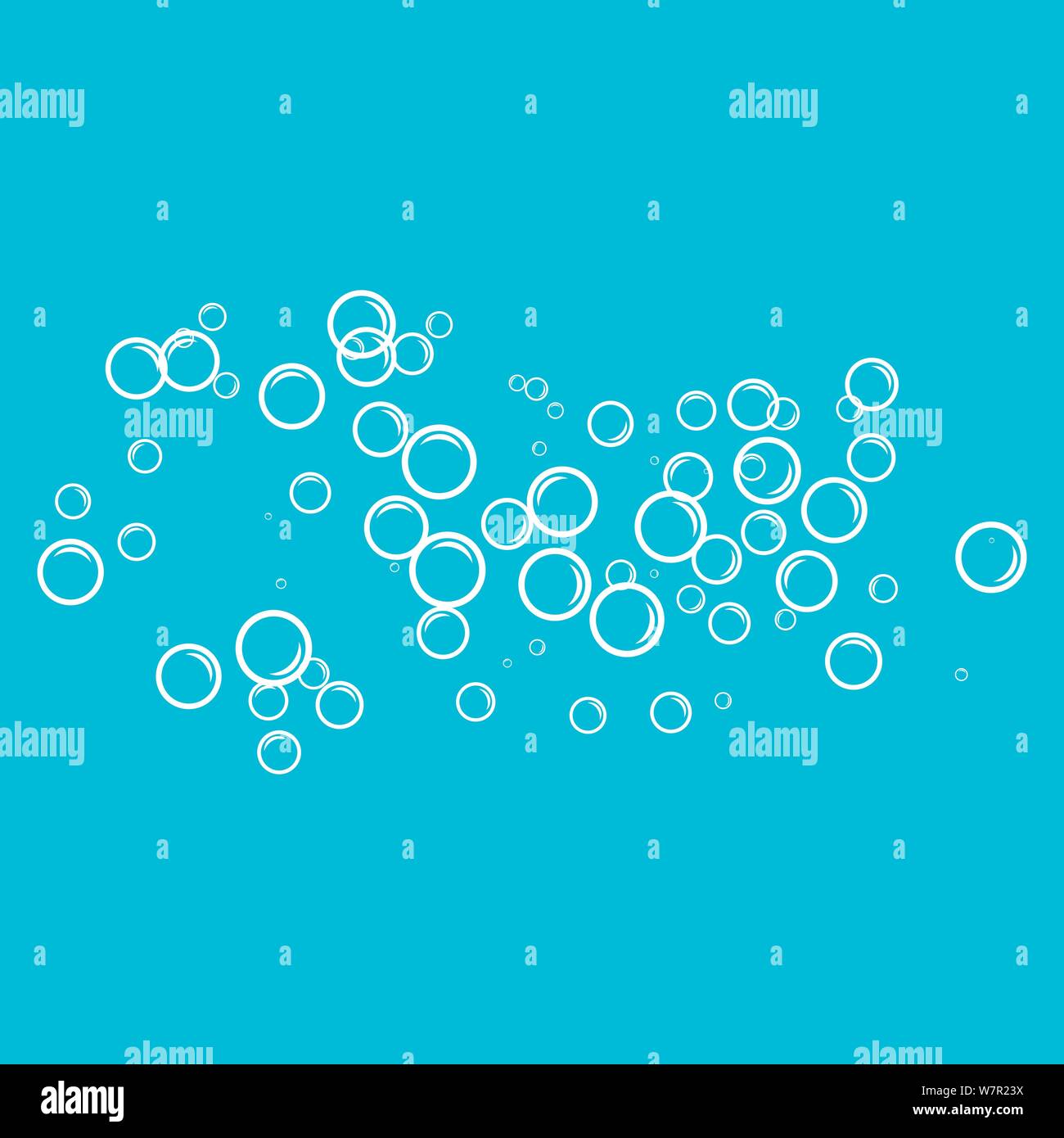 Bubble water vector illustration design template Stock Vector Image ...