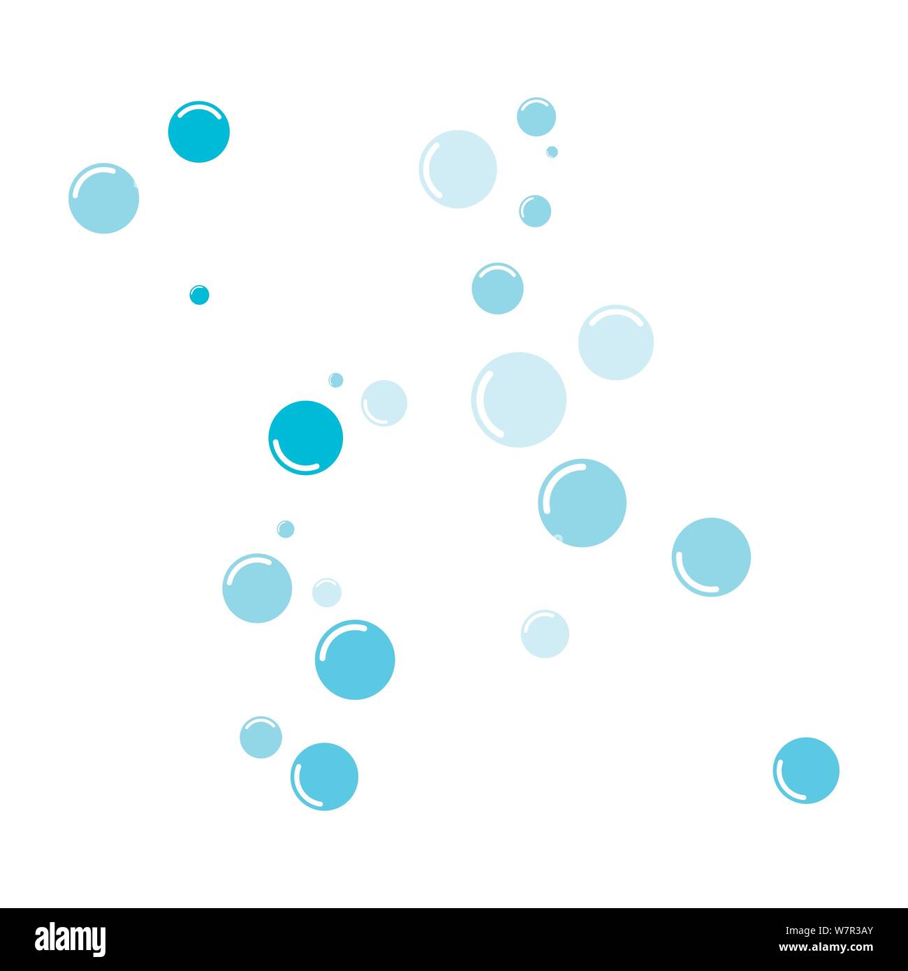 Bubble water vector illustration design template Stock Vector Image ...