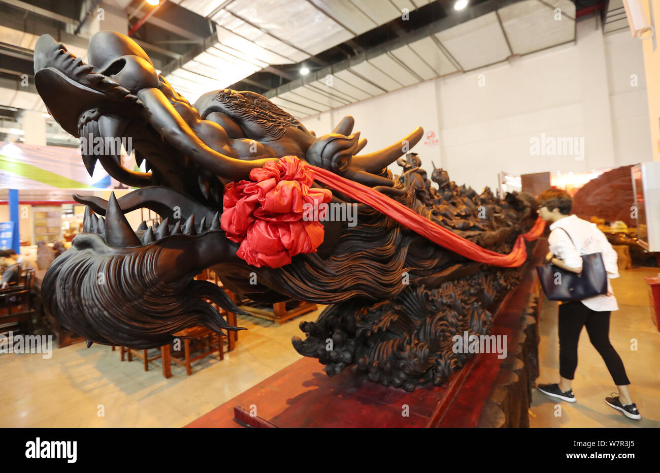 An ebony sculpture named ''The Eight Immortals'' which comes from an ...