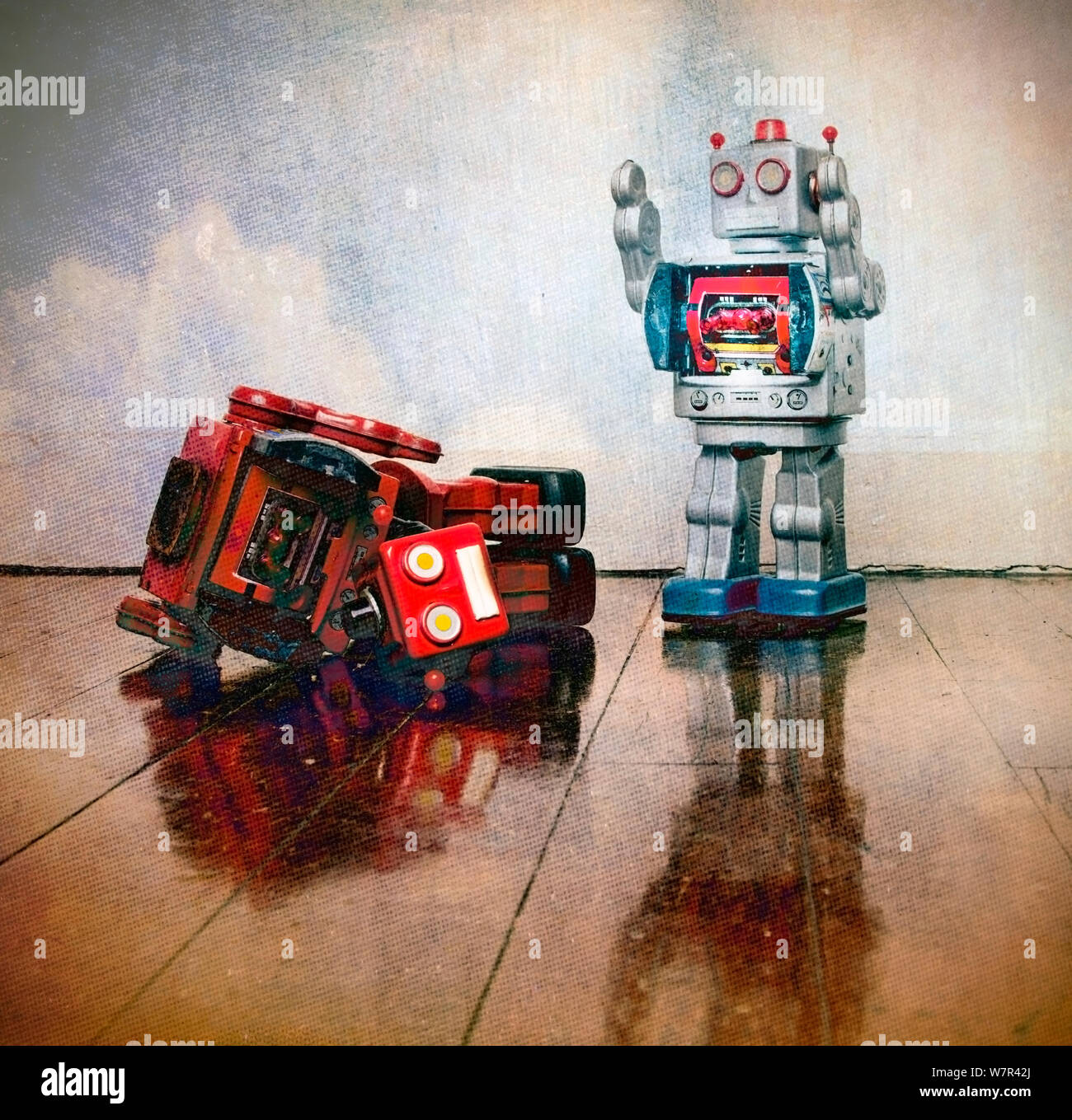 Old scifi robot hi-res stock photography and images - Alamy