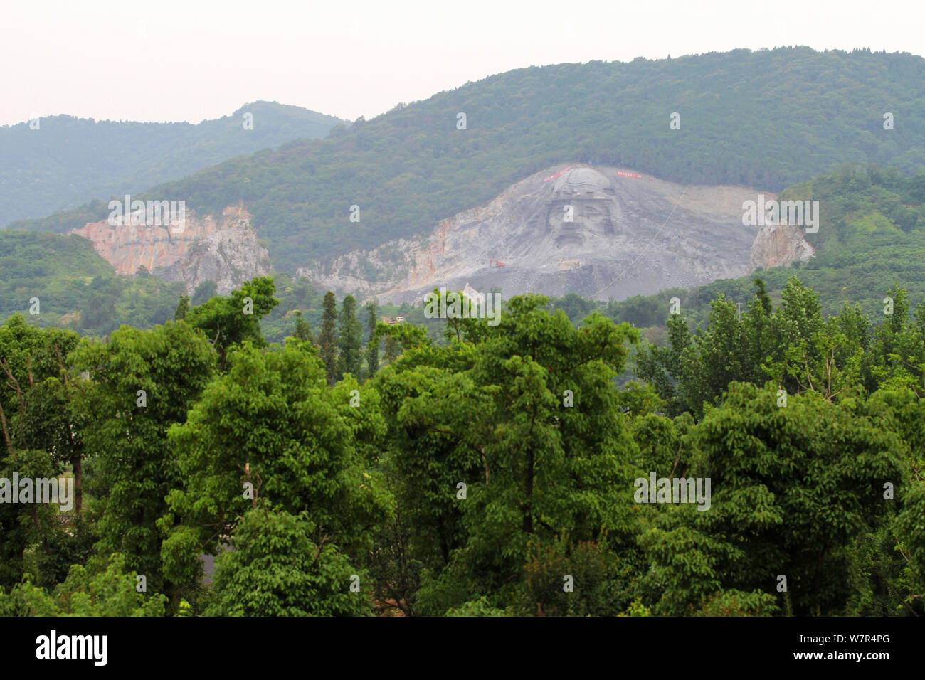 Giant Sculpture Of Fuxi at Brooke Rentoul blog