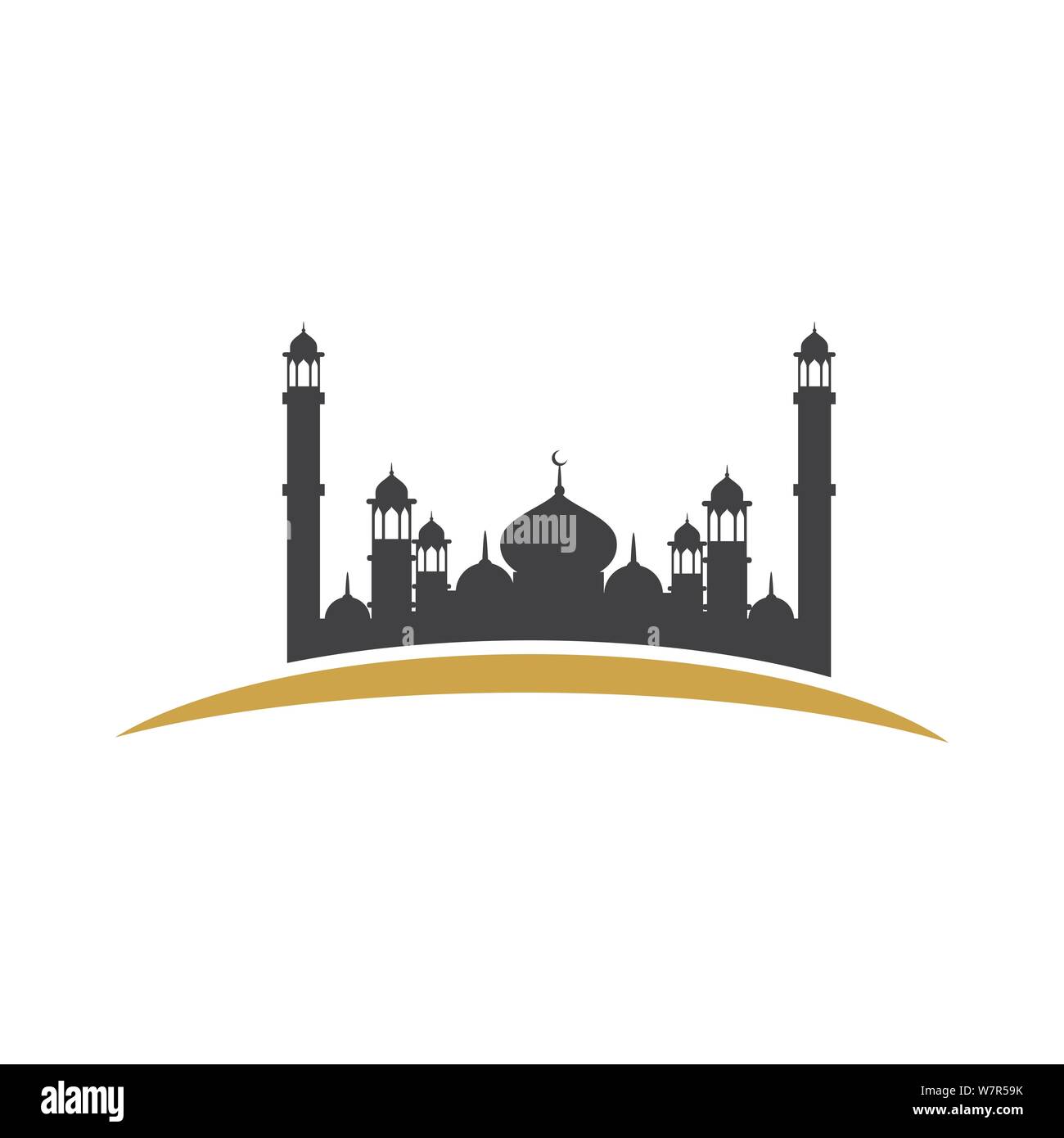 Islamic door design Cut Out Stock Images & Pictures - Alamy