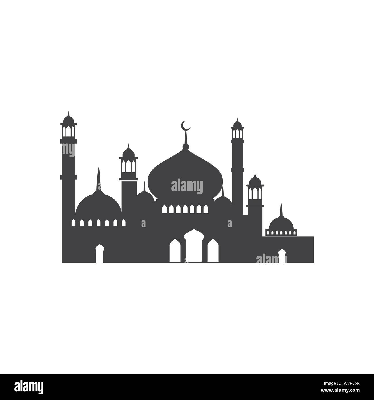 Moslem icon vector Illustration design template Stock Vector Image ...