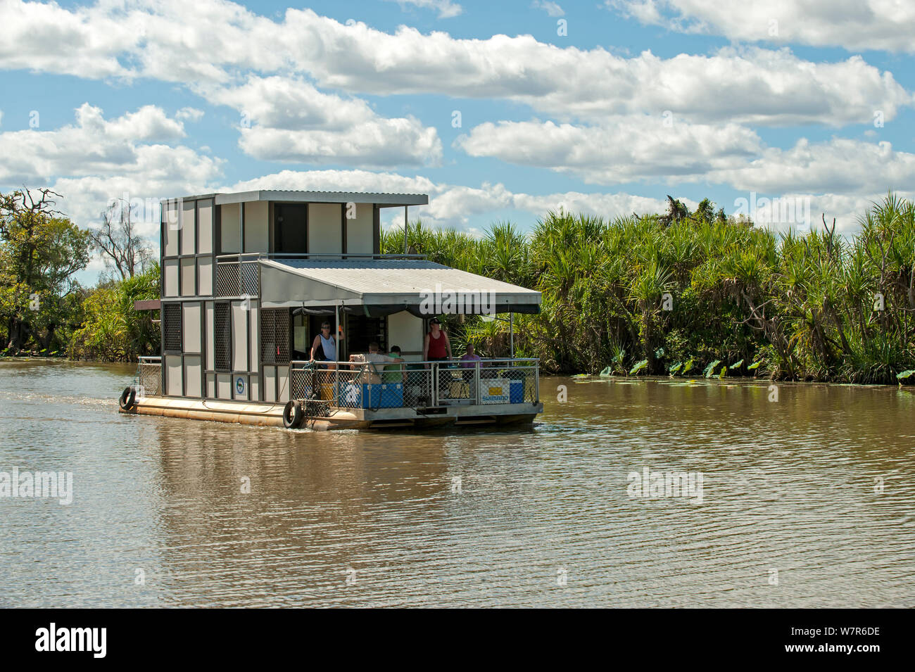 Mary River Houseboats on Mary River's Corroboree Billabong, Northern ...