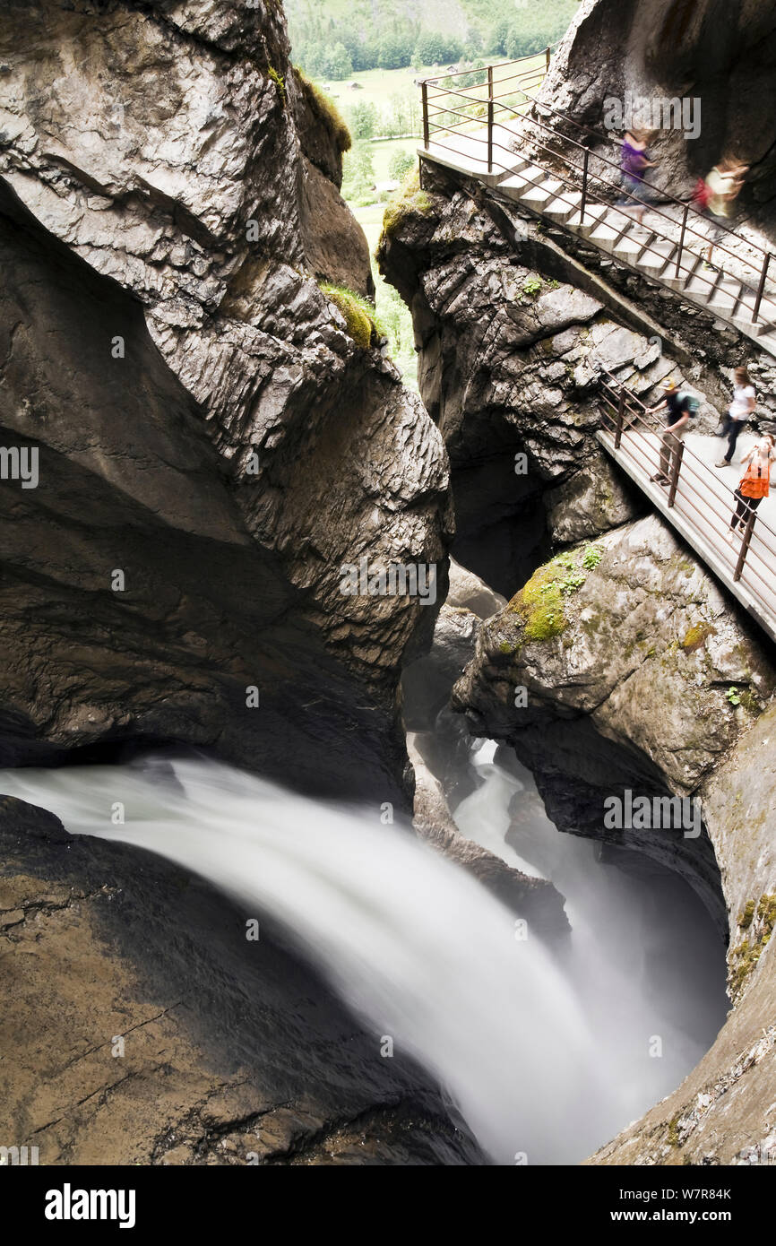 Trümmelbach falls switzerland hi-res stock photography and images - Alamy