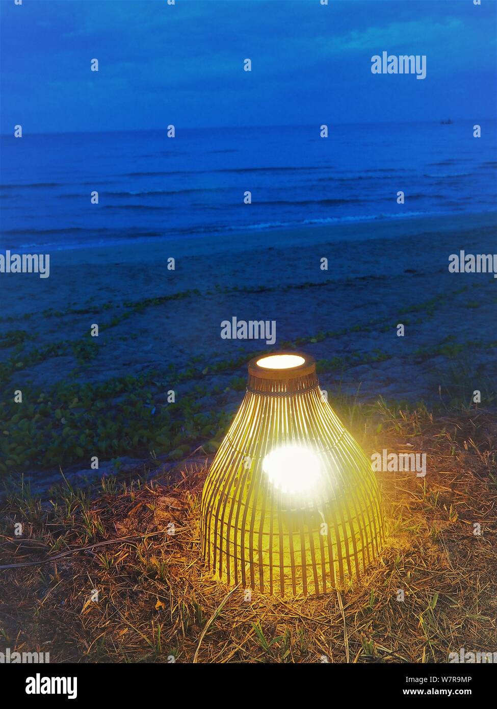 light on the beach Pranburi Beach in Thailand Stock Photo - Alamy